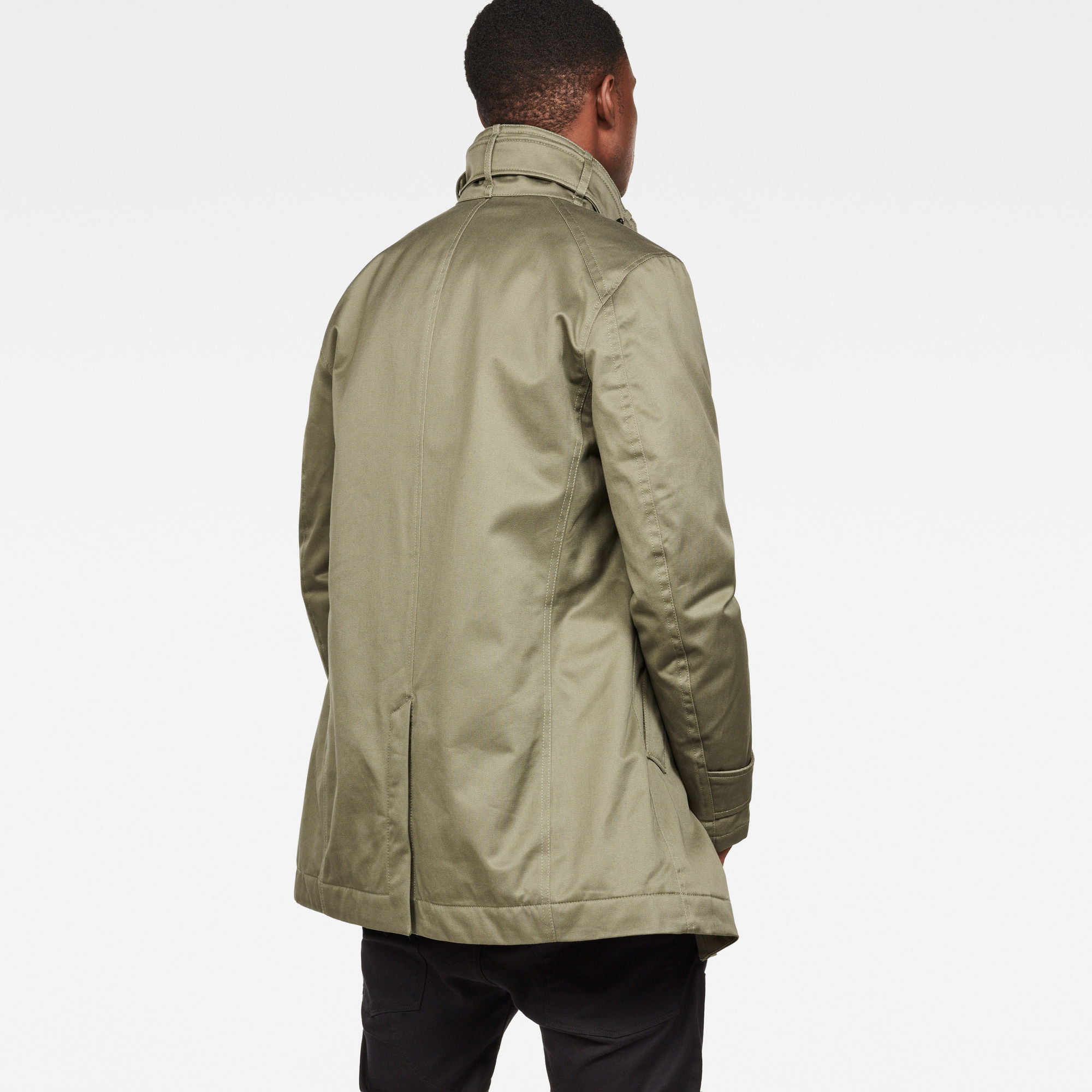 Garber Padded Trench | Dark Shamrock | G-Star RAW®