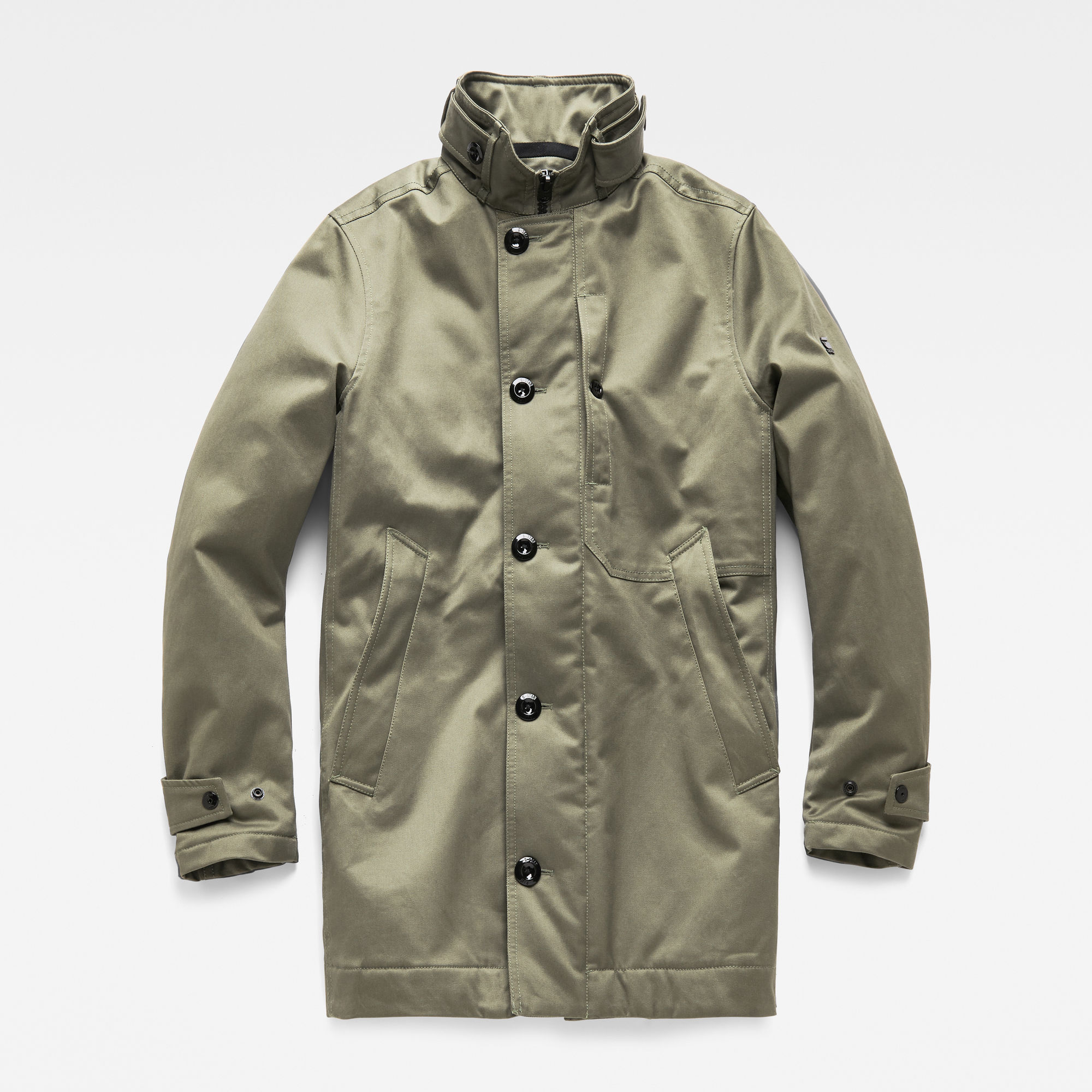 Garber Padded Trench | Dark Shamrock | G-Star RAW®