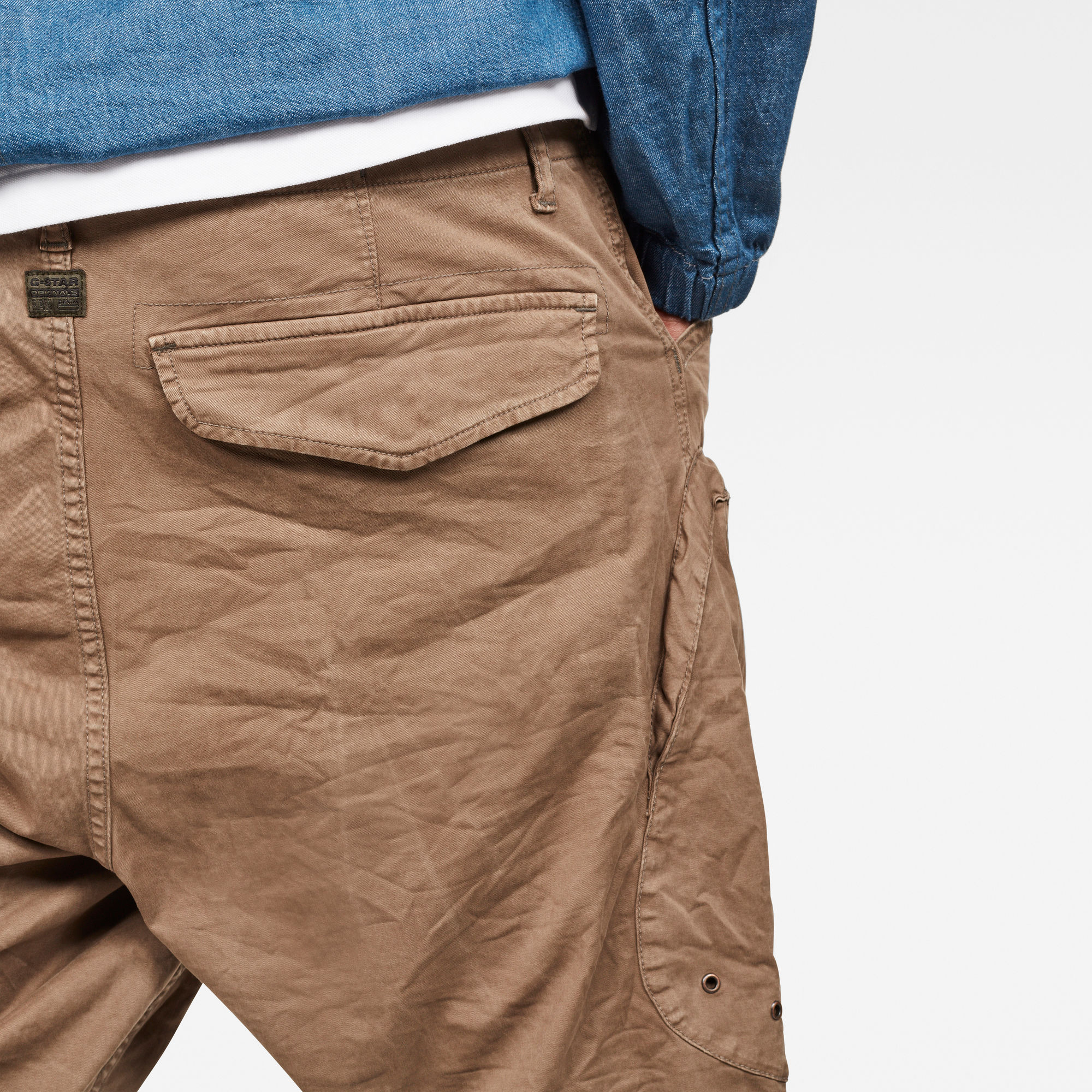 Rovic Airforce Relaxed Short | Beige | G-Star RAW®