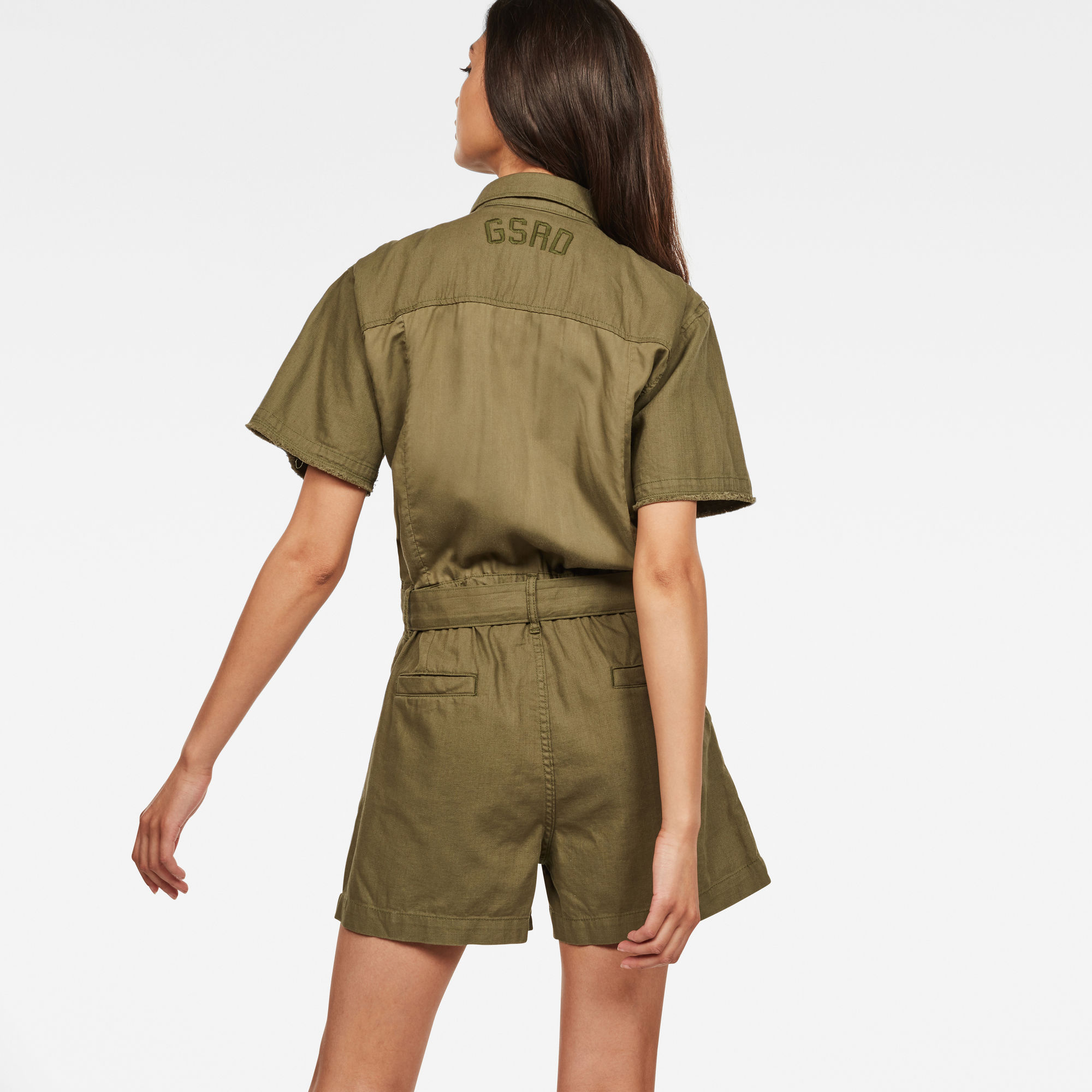 Rovic Jumpsuit | Women | Green | G-Star RAW®