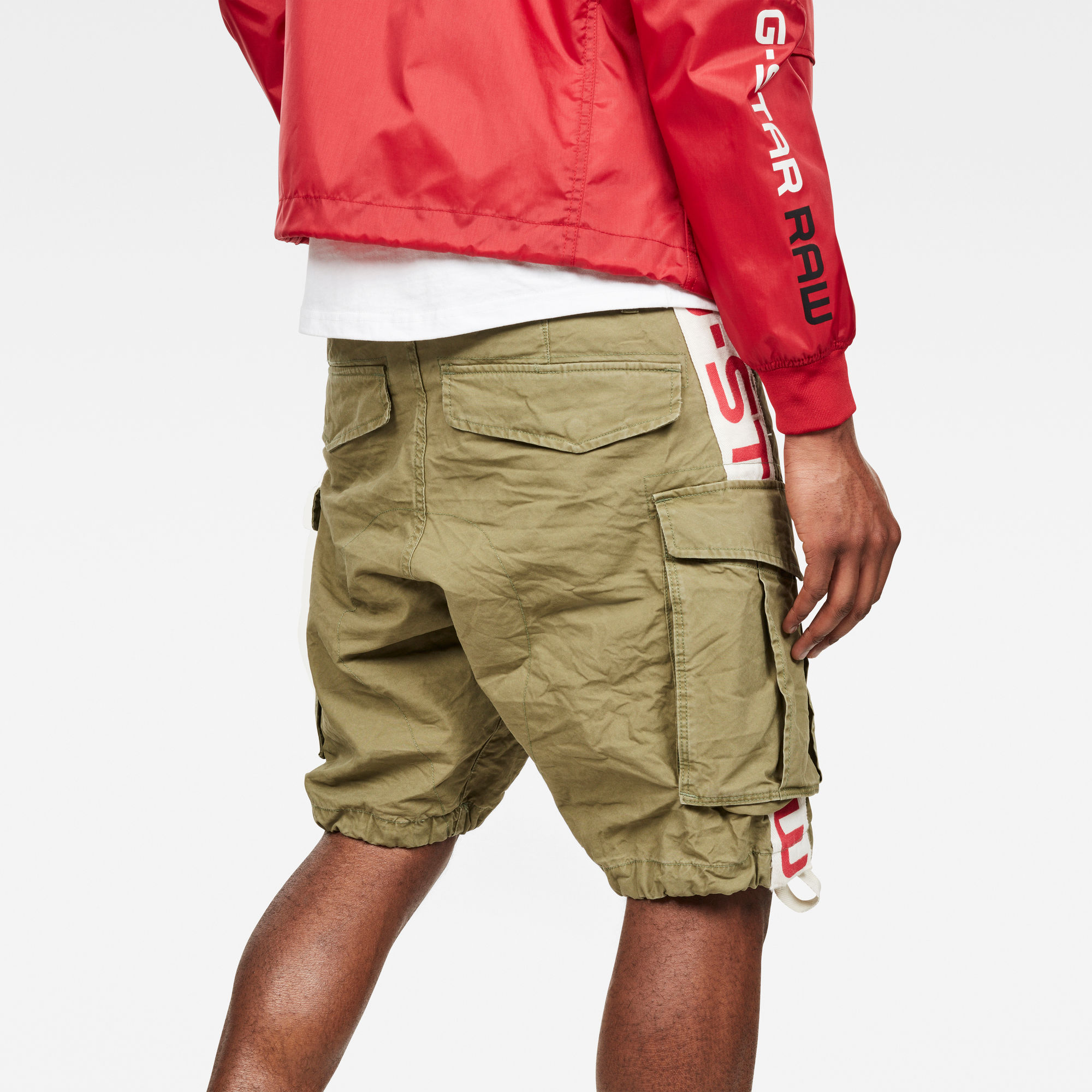 Rovic Moto Relaxed Short | Green | G-Star RAW®