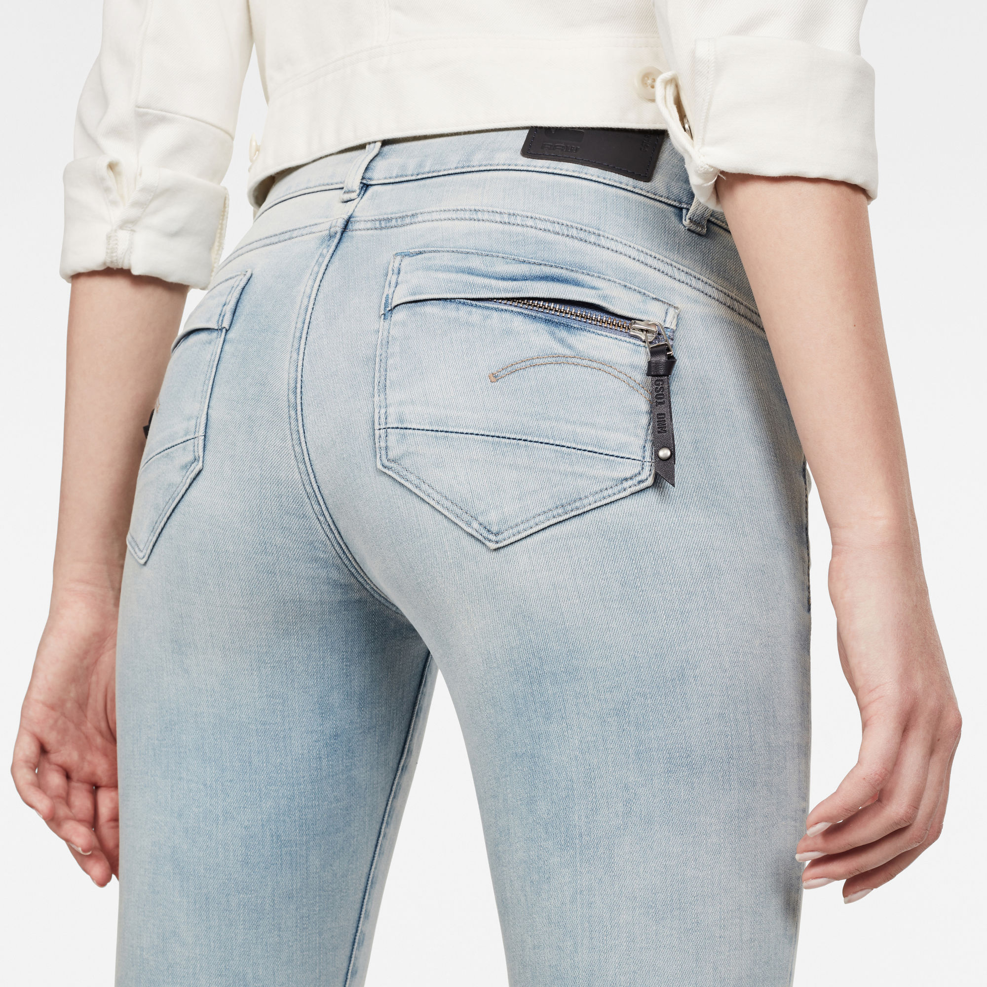 Midge Cody Mid Skinny Jeans | Mittelblau | G-Star RAW®