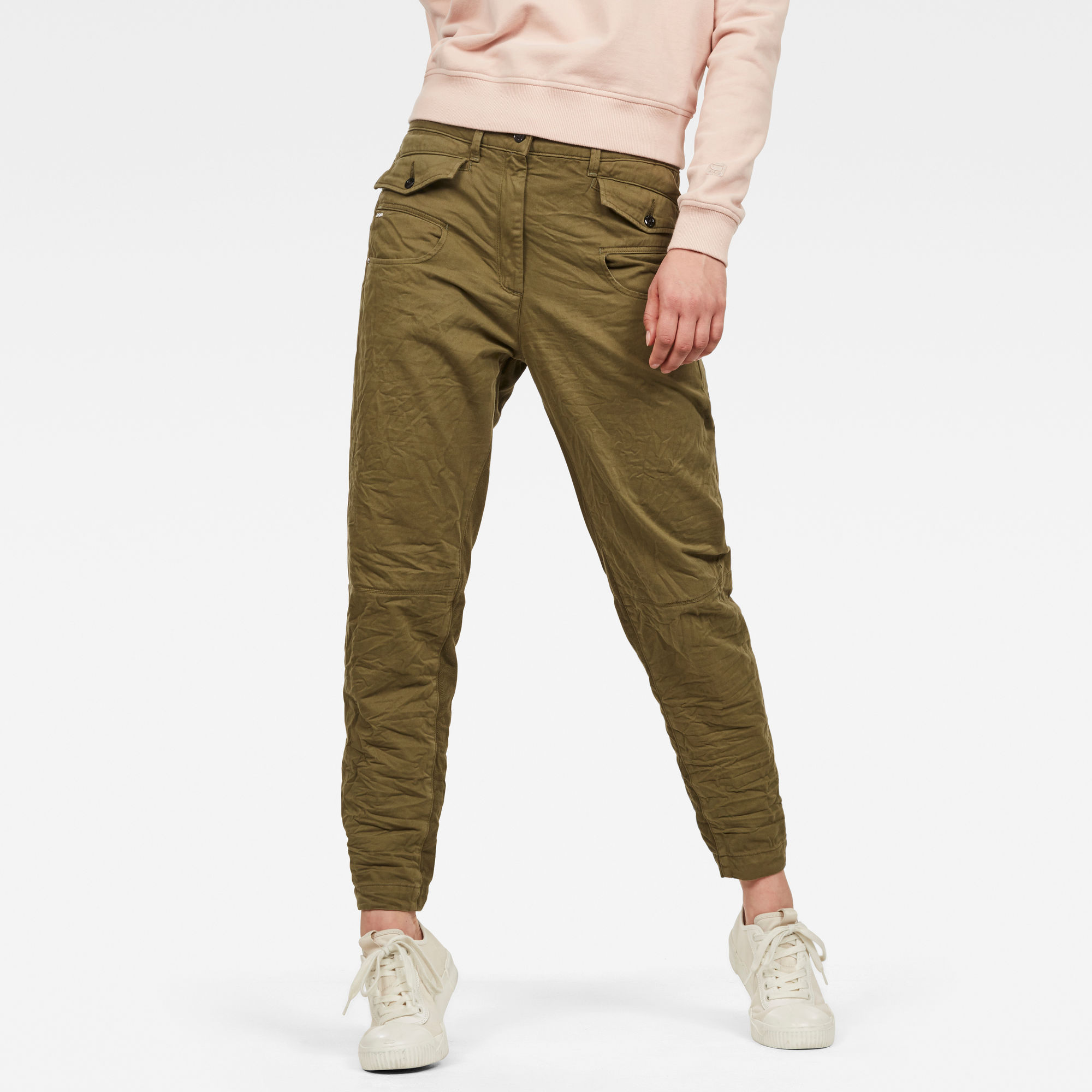Army Radar Mid Boyfriend Pant | Green | G-Star RAW®