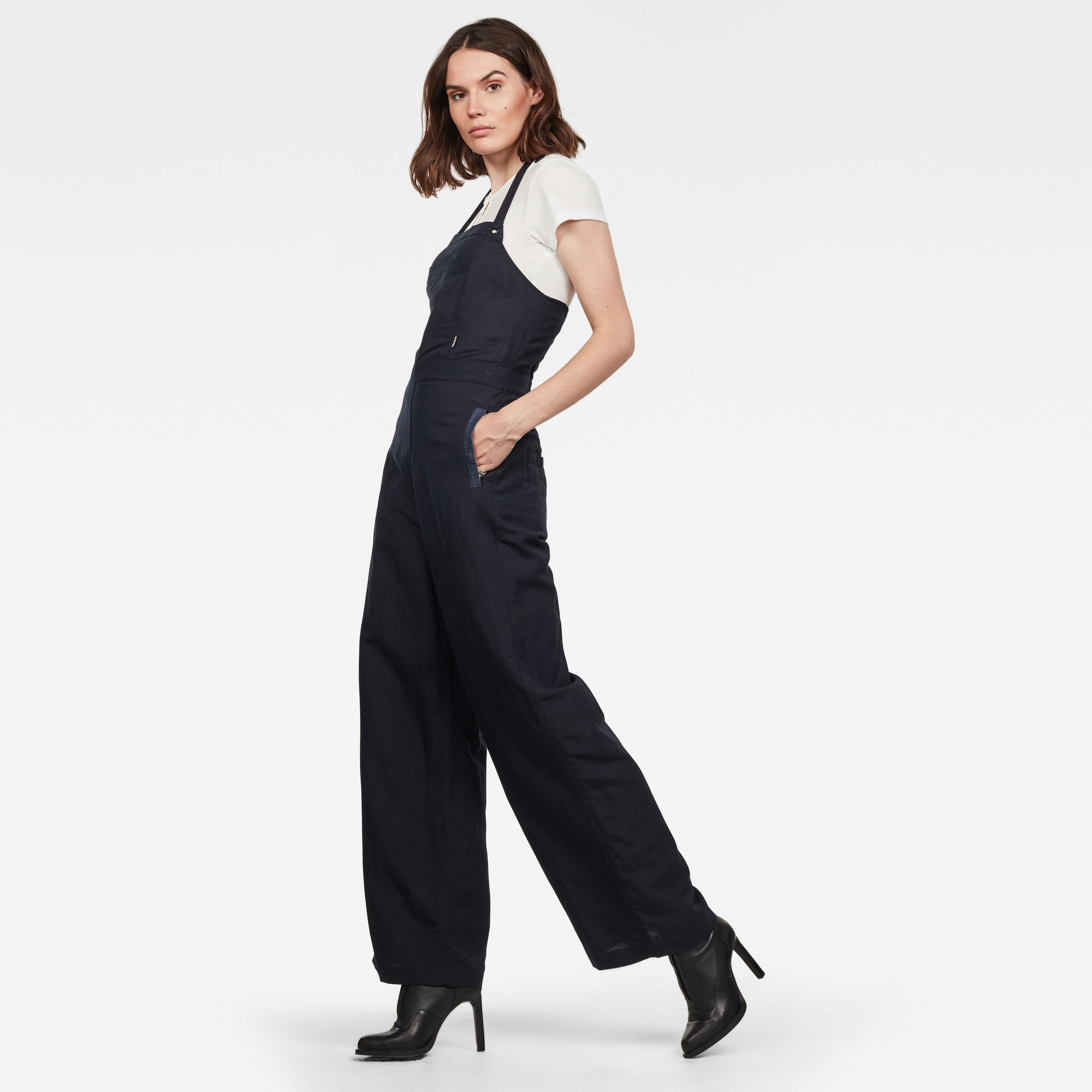 Blake Halter Overall | Dark blue | G-Star RAW®