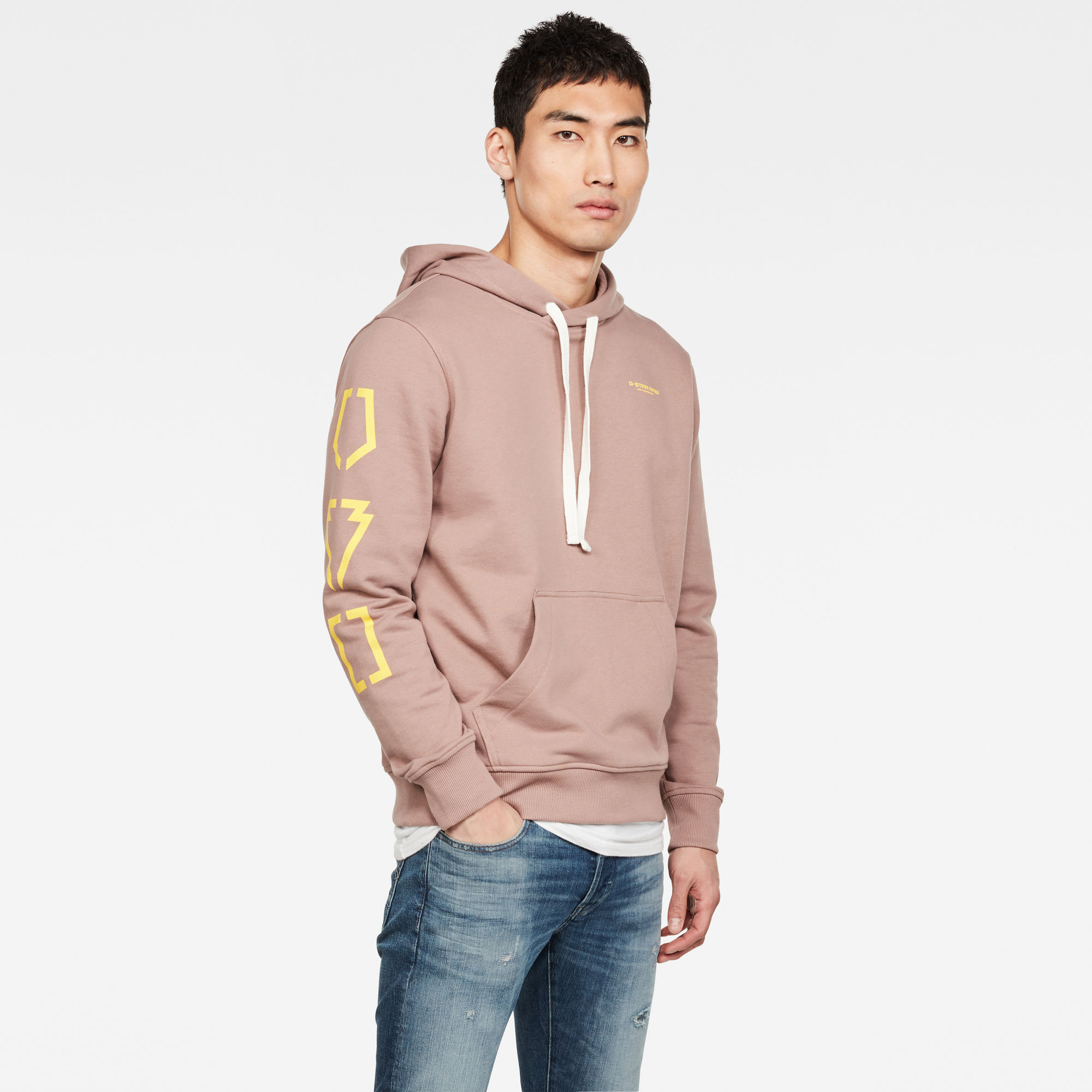 Bird GR Hooded Sweater | Brown | G-Star RAW®