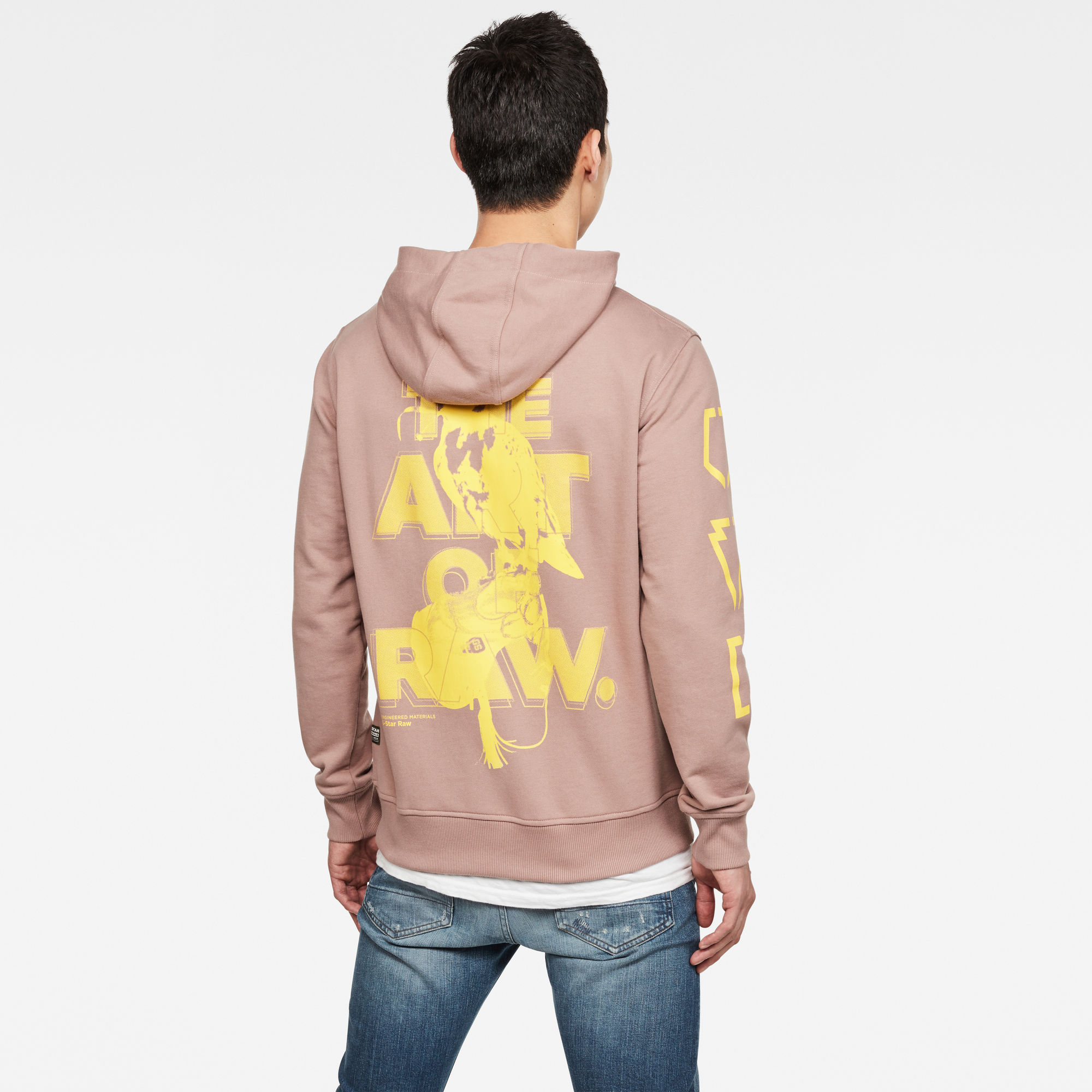 Bird GR Hooded Sweater | Brown | G-Star RAW®