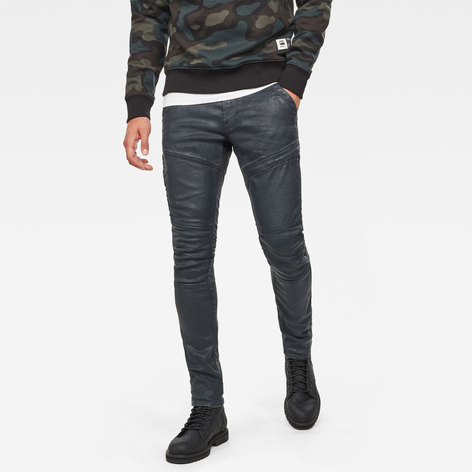 Rackam 3D Skinny Jeans | Black | G-Star RAW®