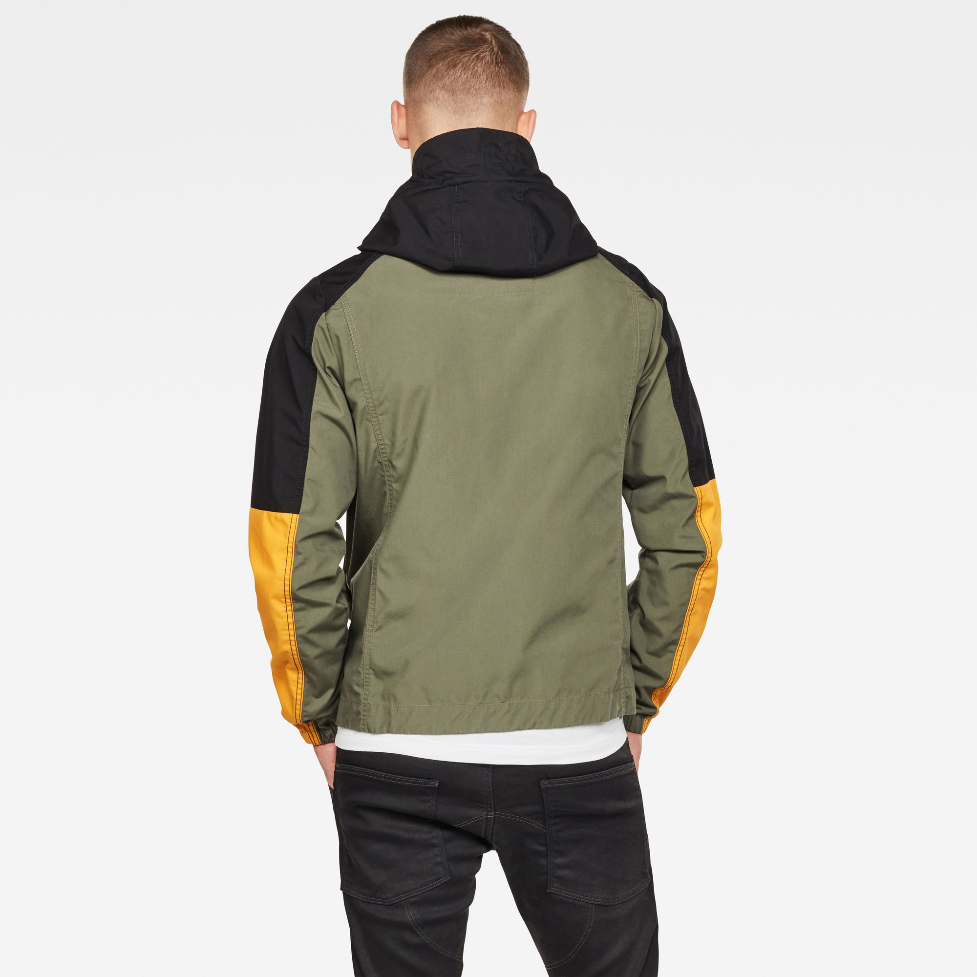 Colourblock Hooded Jacket | Wild Rovic | G-Star RAW®