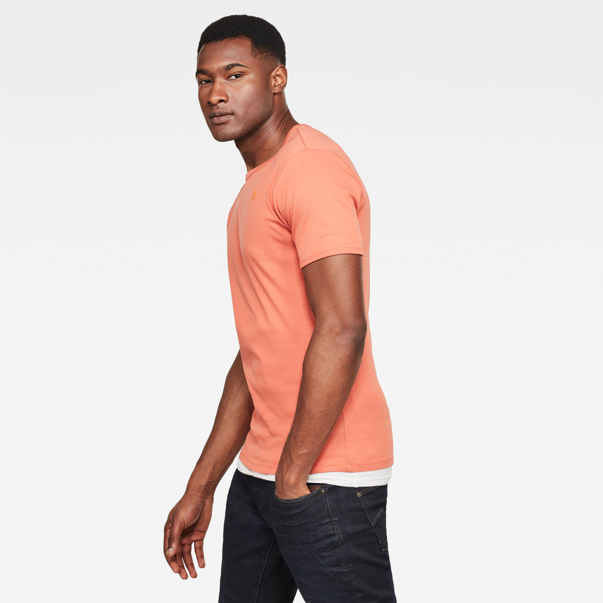 Base T-Shirt | Pink | G-Star RAW®