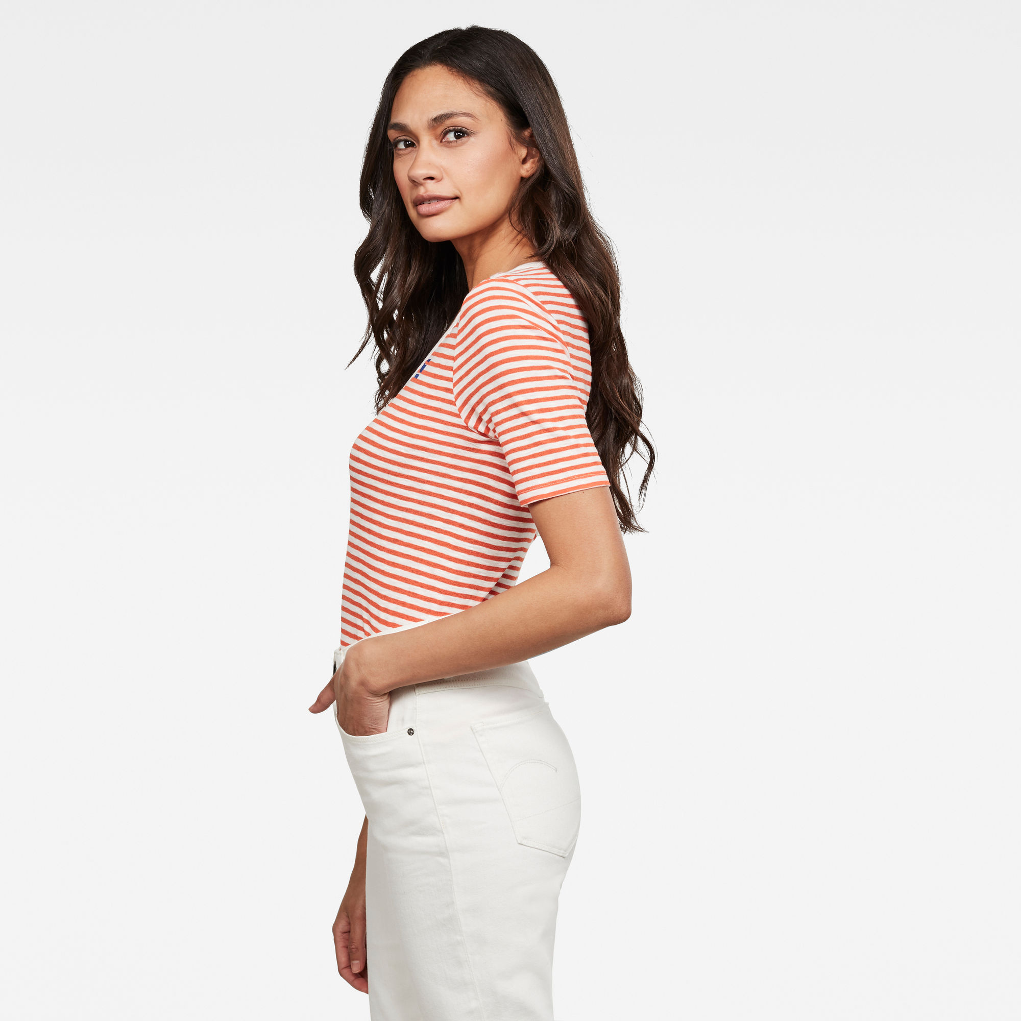 Silber Slim Top | Red | G-Star RAW®