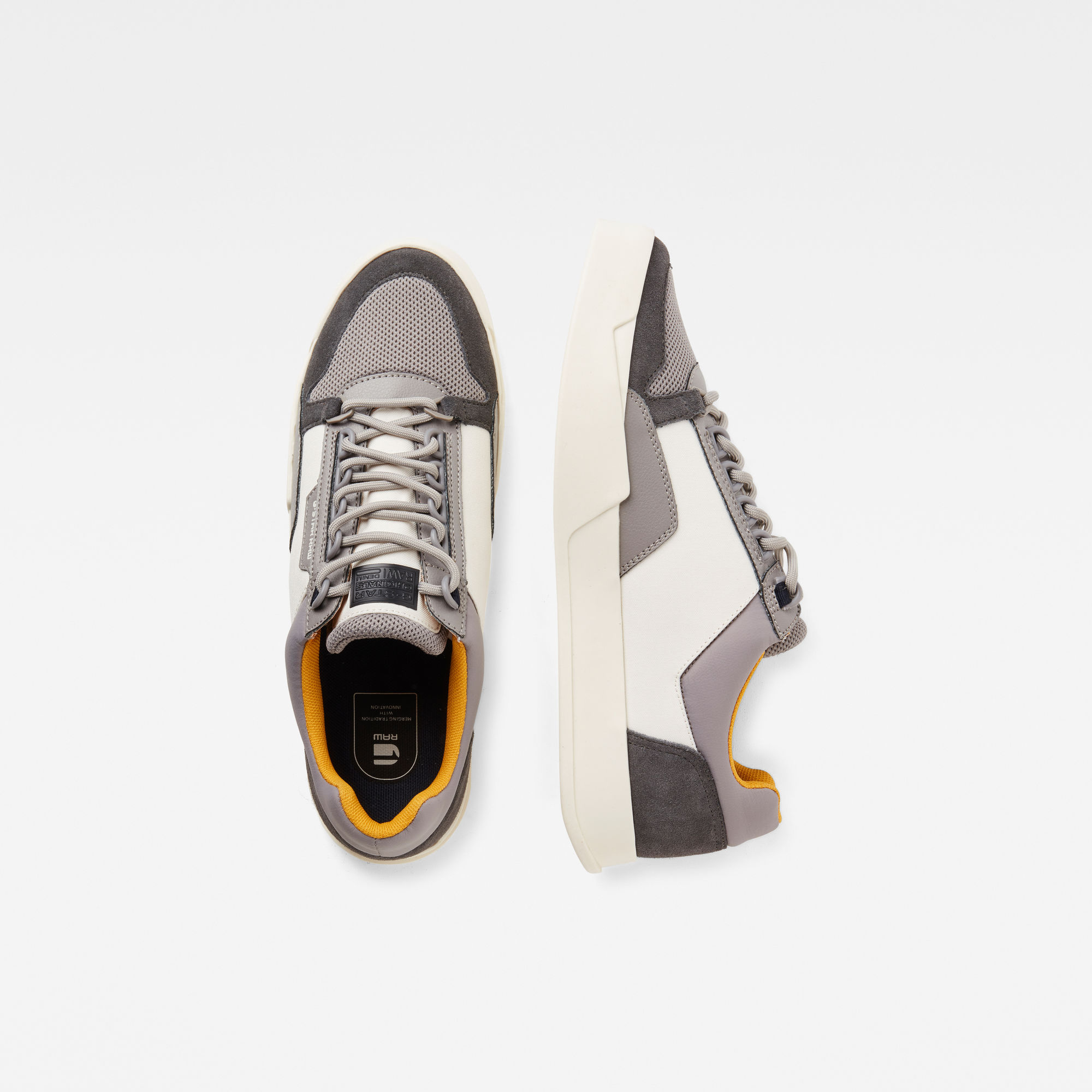 Rackam Vodan Low II Sneakers | Rover/Milk/Slab Grey | G-Star RAW®