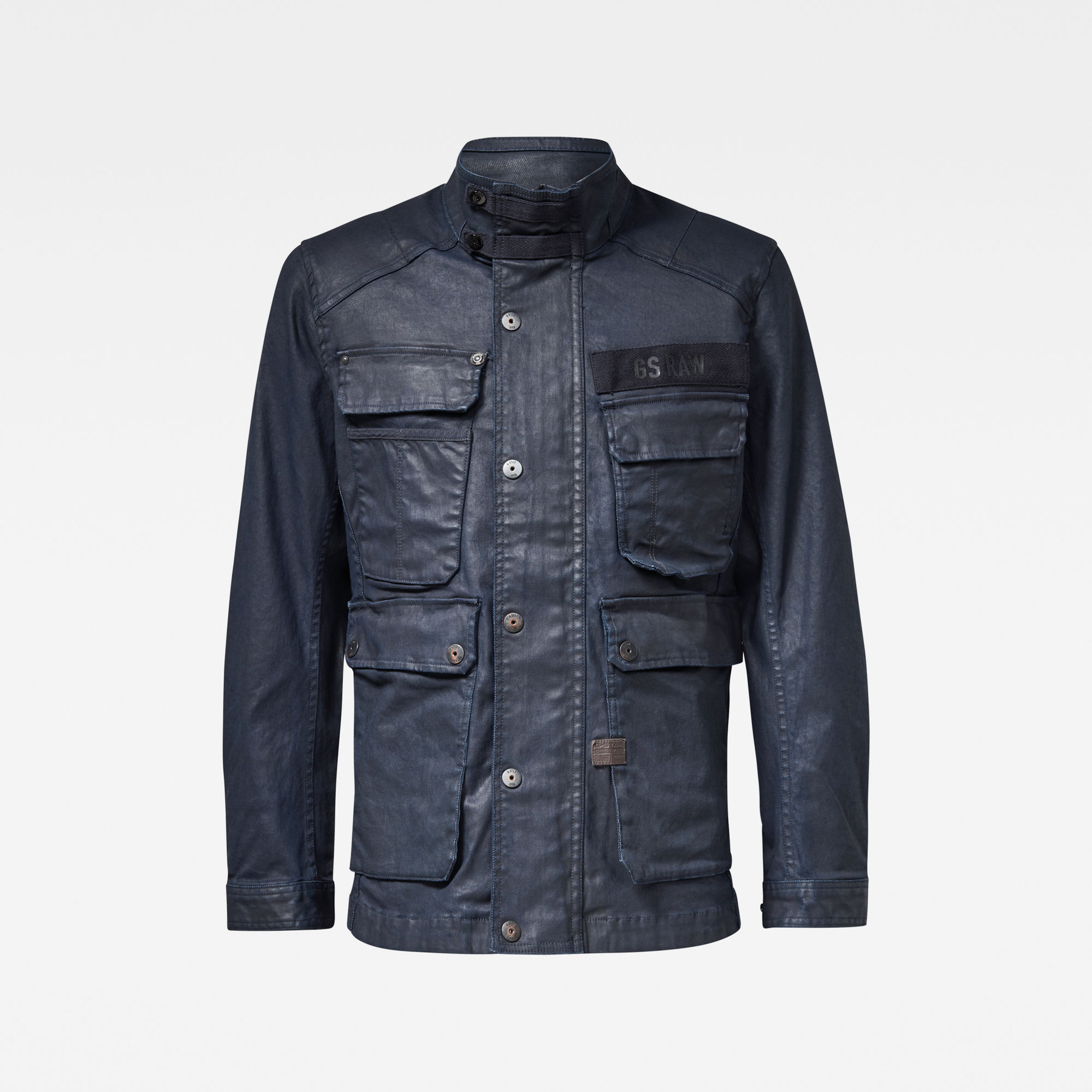Multipocket Denim Field Jacket | Dark blue | G-Star RAW®