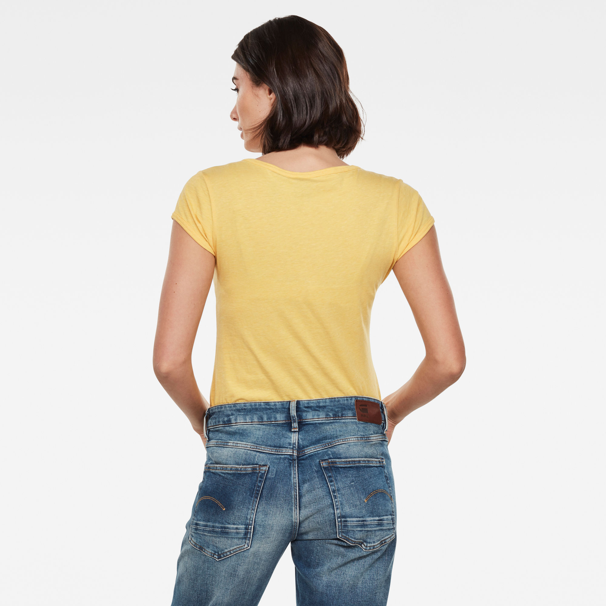Core Eyben Slim Top | Yellow | G-Star RAW®