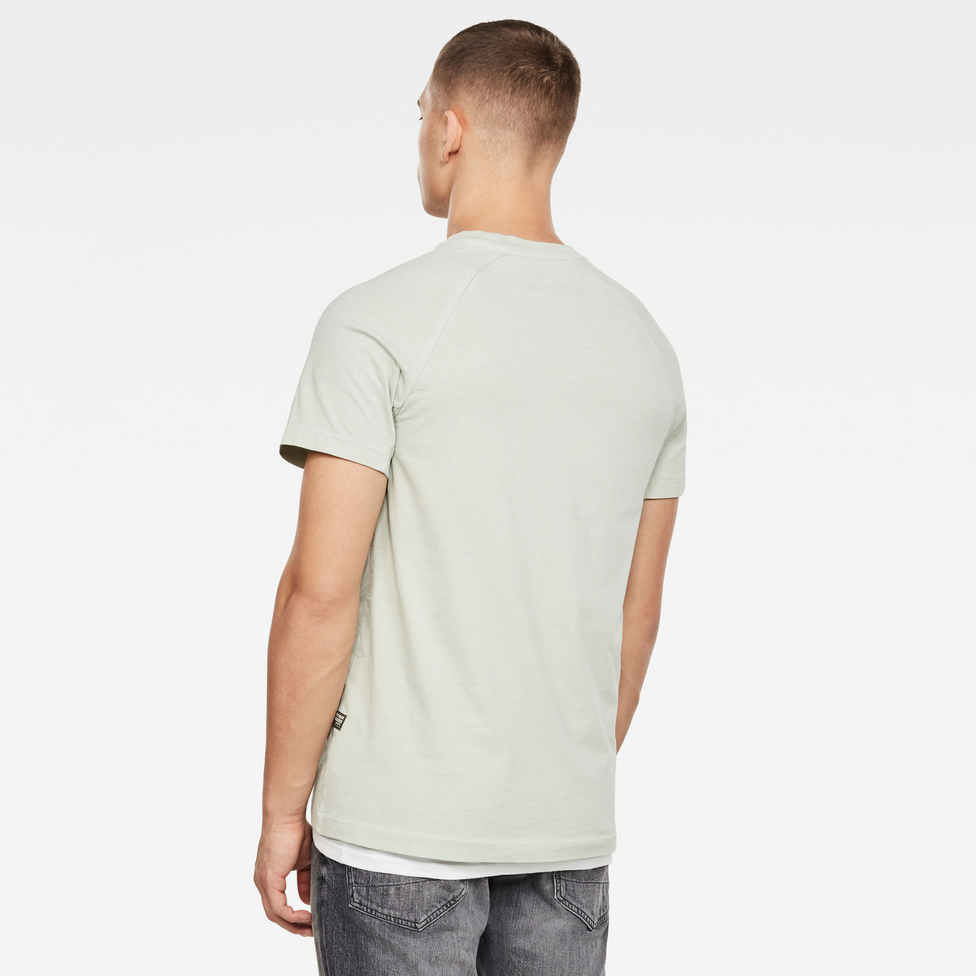 Raglan Recycle Dye T-Shirt | Green | G-Star RAW®