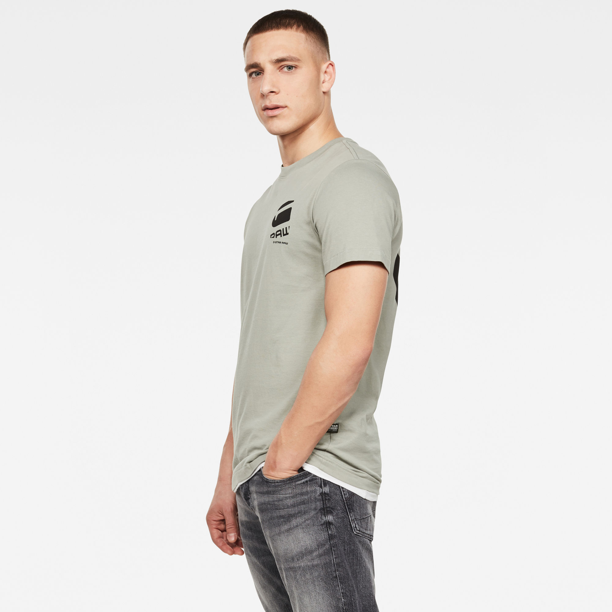 Big Logo Back GR T-Shirt | Green | G-Star RAW®