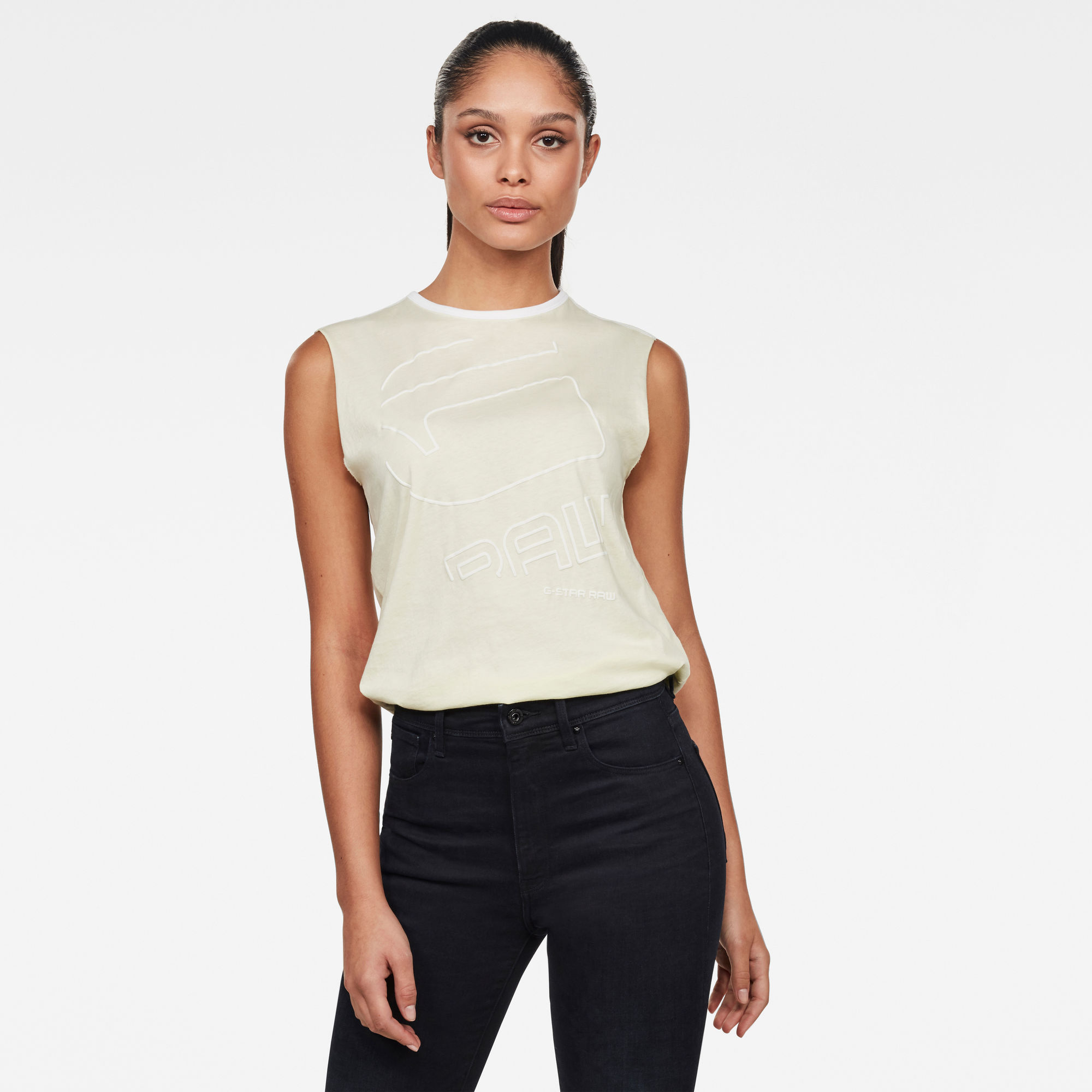 GRAW Outline GR Top | Women | Green | G-Star RAW®