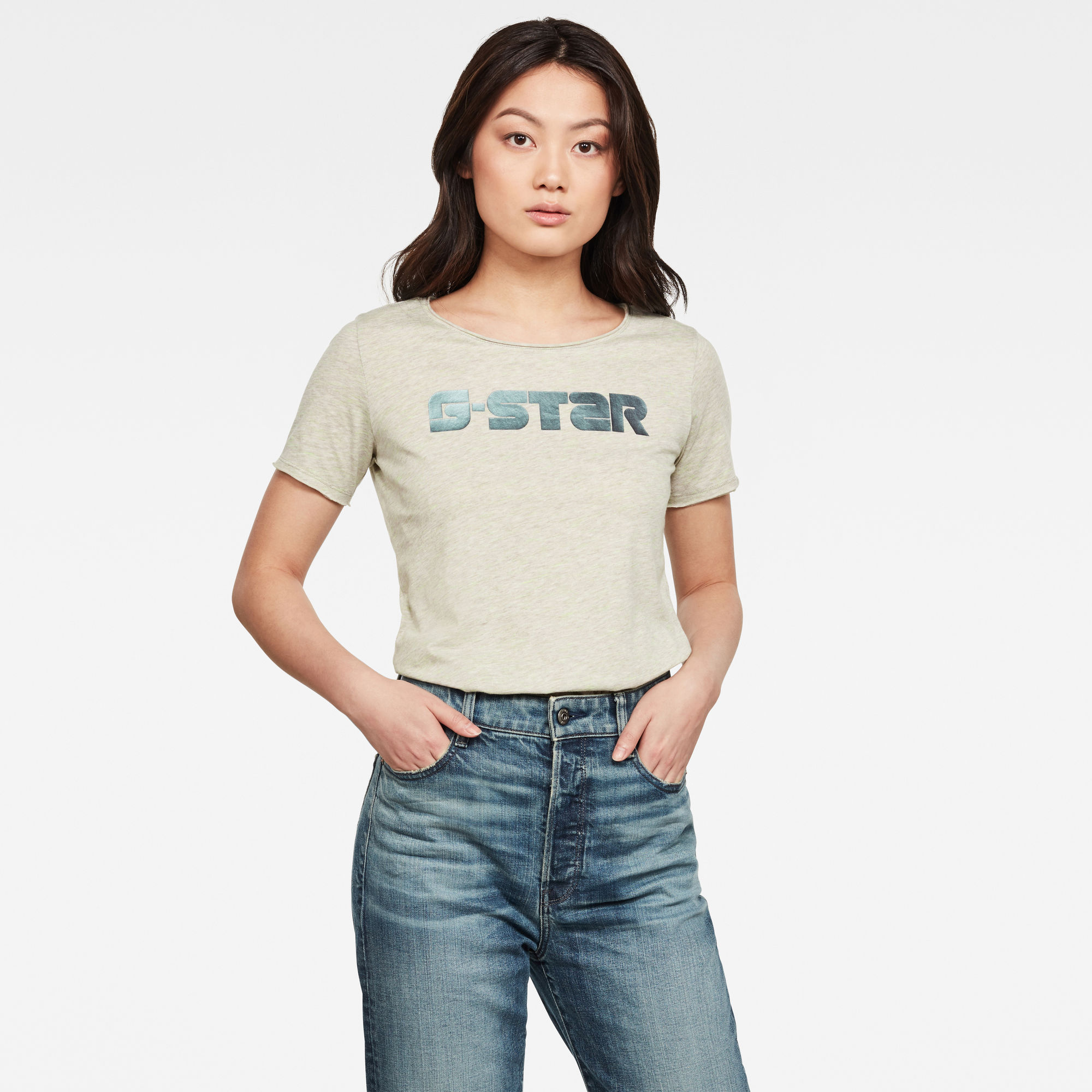 GSTAR GR Mysid Optic Slim Top | Grey | G-Star RAW®
