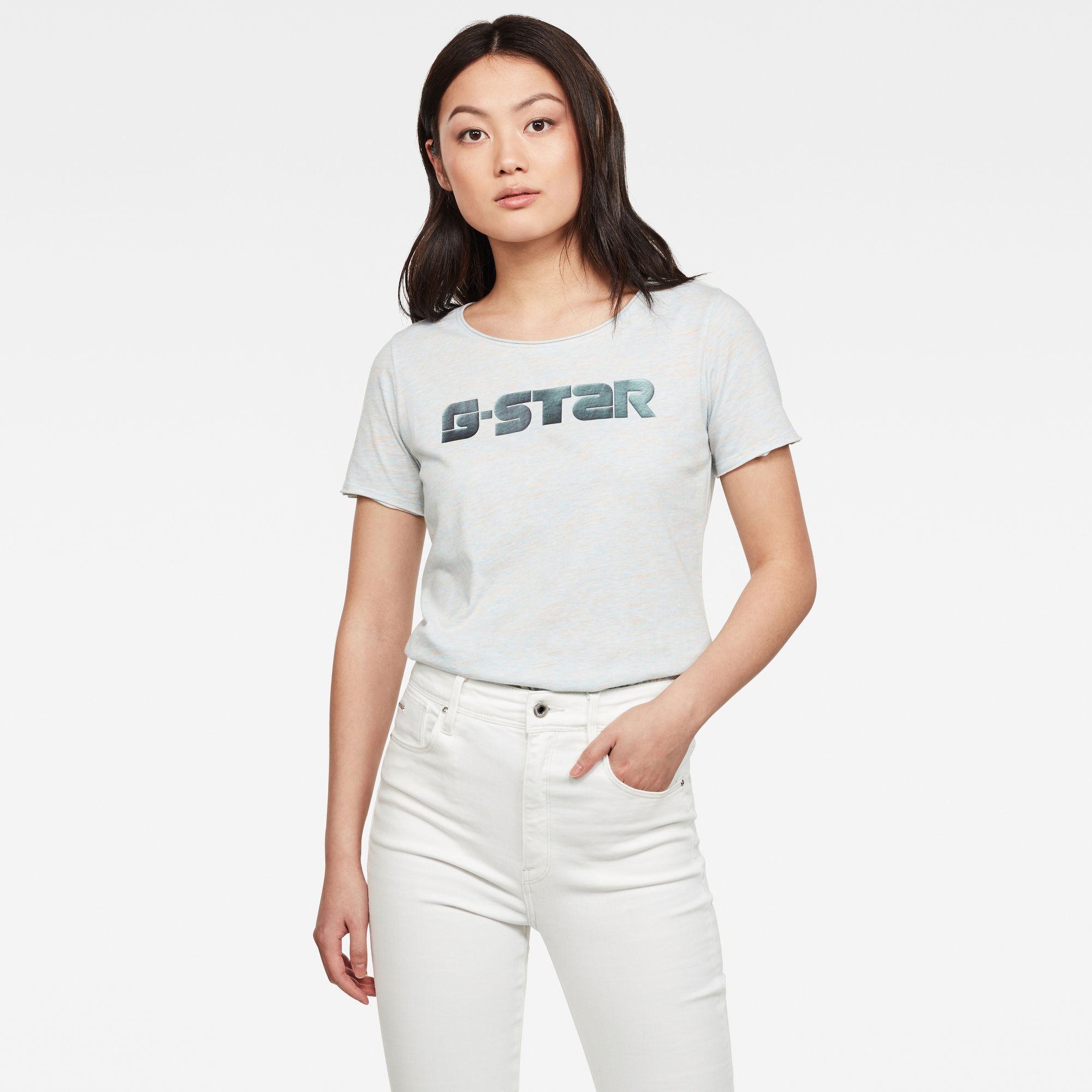 GSTAR GR Mysid Optic Slim Top | White | G-Star RAW®