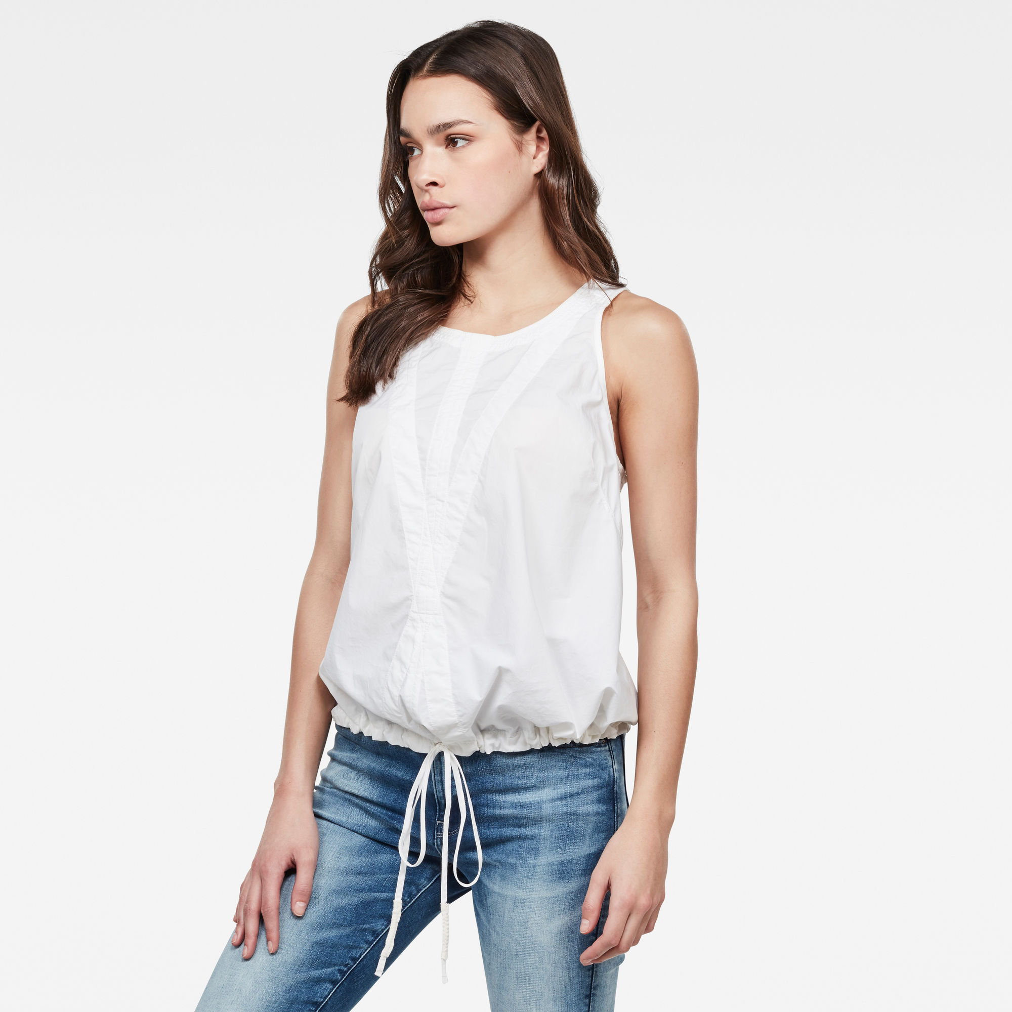 Utility openback top s\less | White | G-Star RAW®