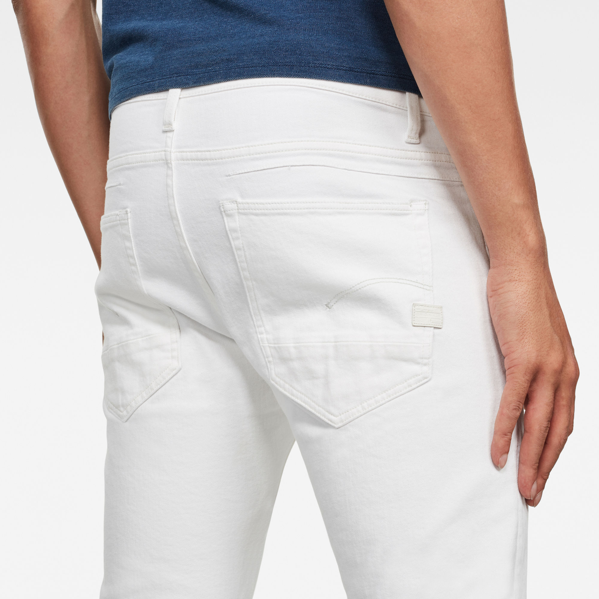 D-Staq 5-Pocket Slim AC Jeans | White | G-Star RAW®