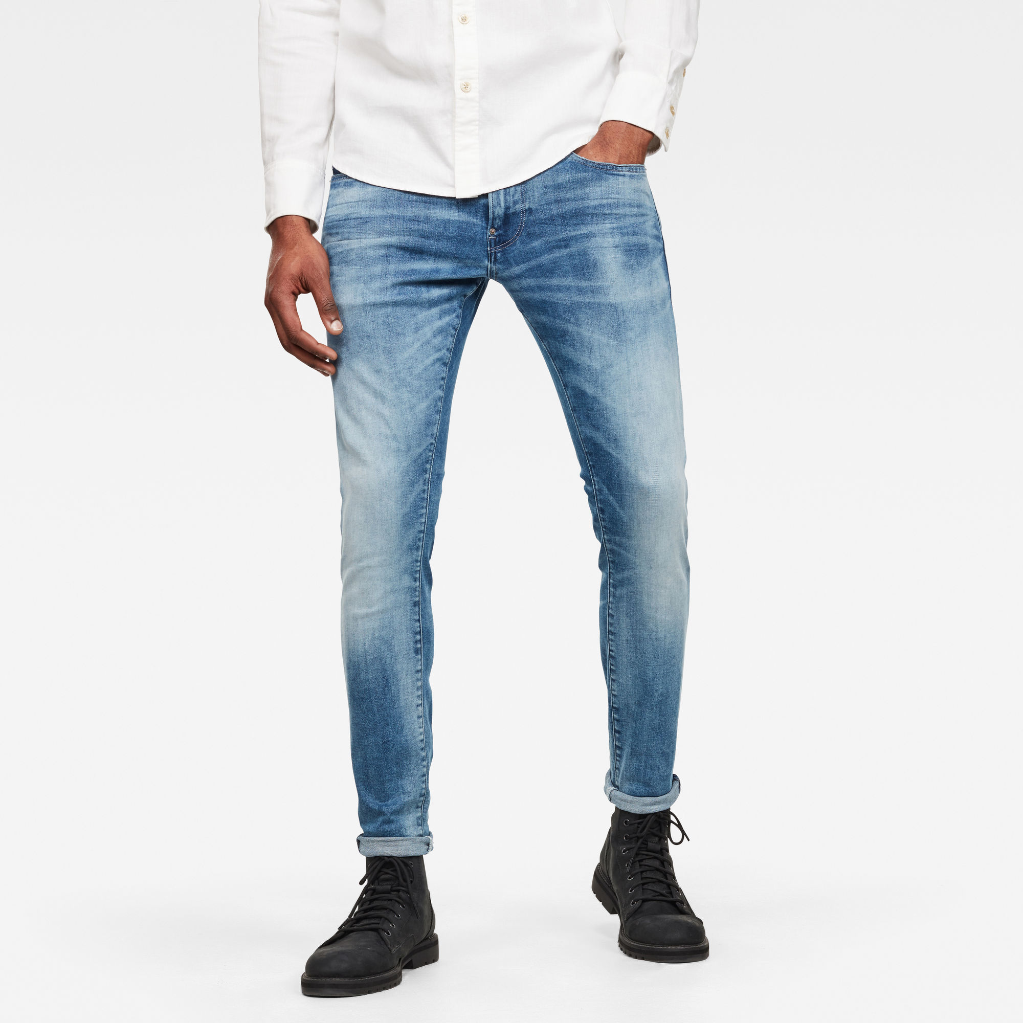 Revend N Skinny Jeans | Light blue | G-Star RAW® US