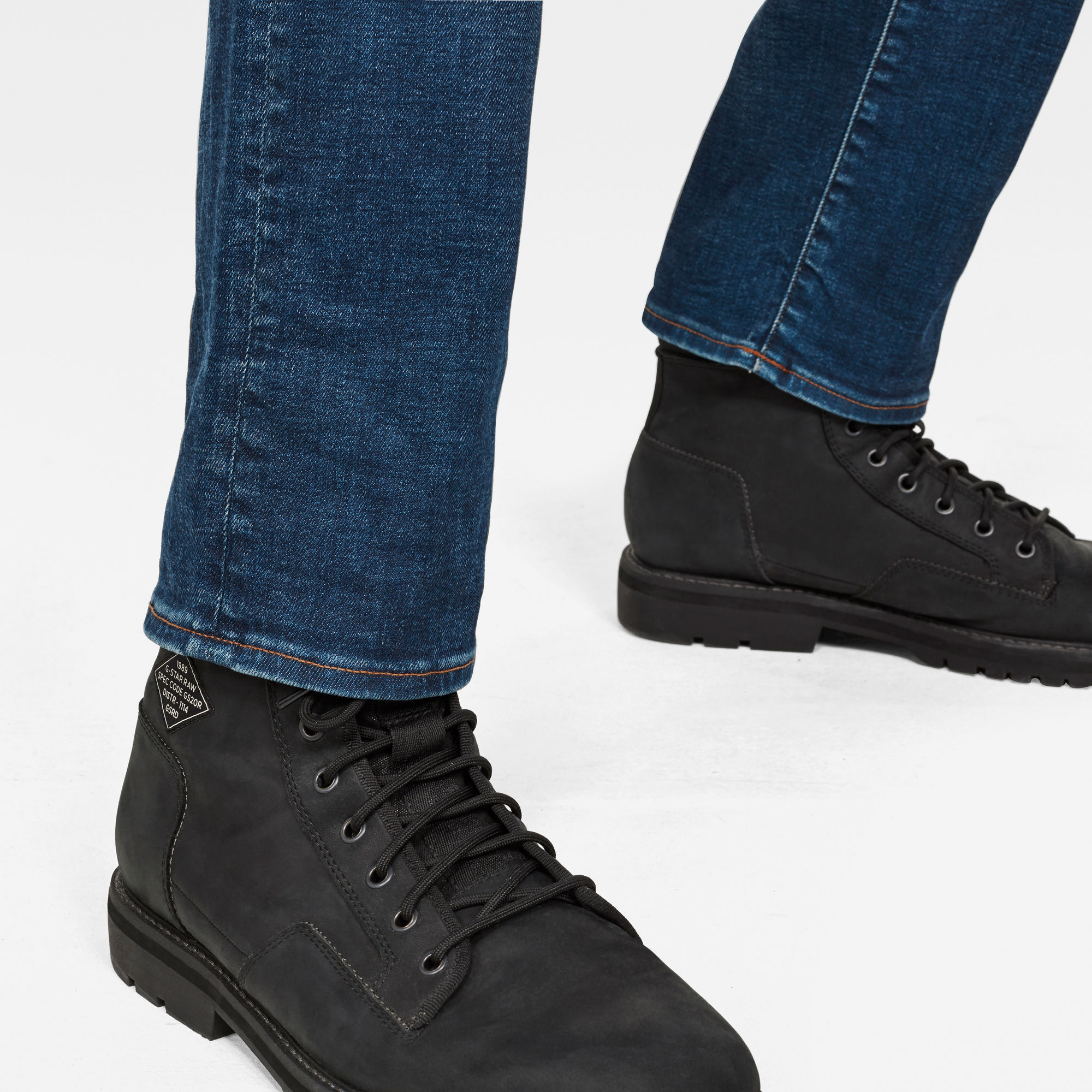 Radar Zip Straight Tapered Jeans | Medium blue | G-Star RAW®