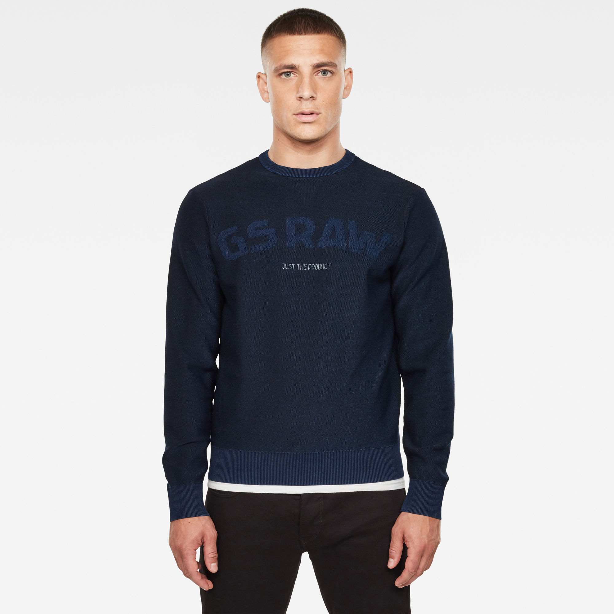 Gsraw Knit Sweater | Dark blue | G-Star RAW® ZA