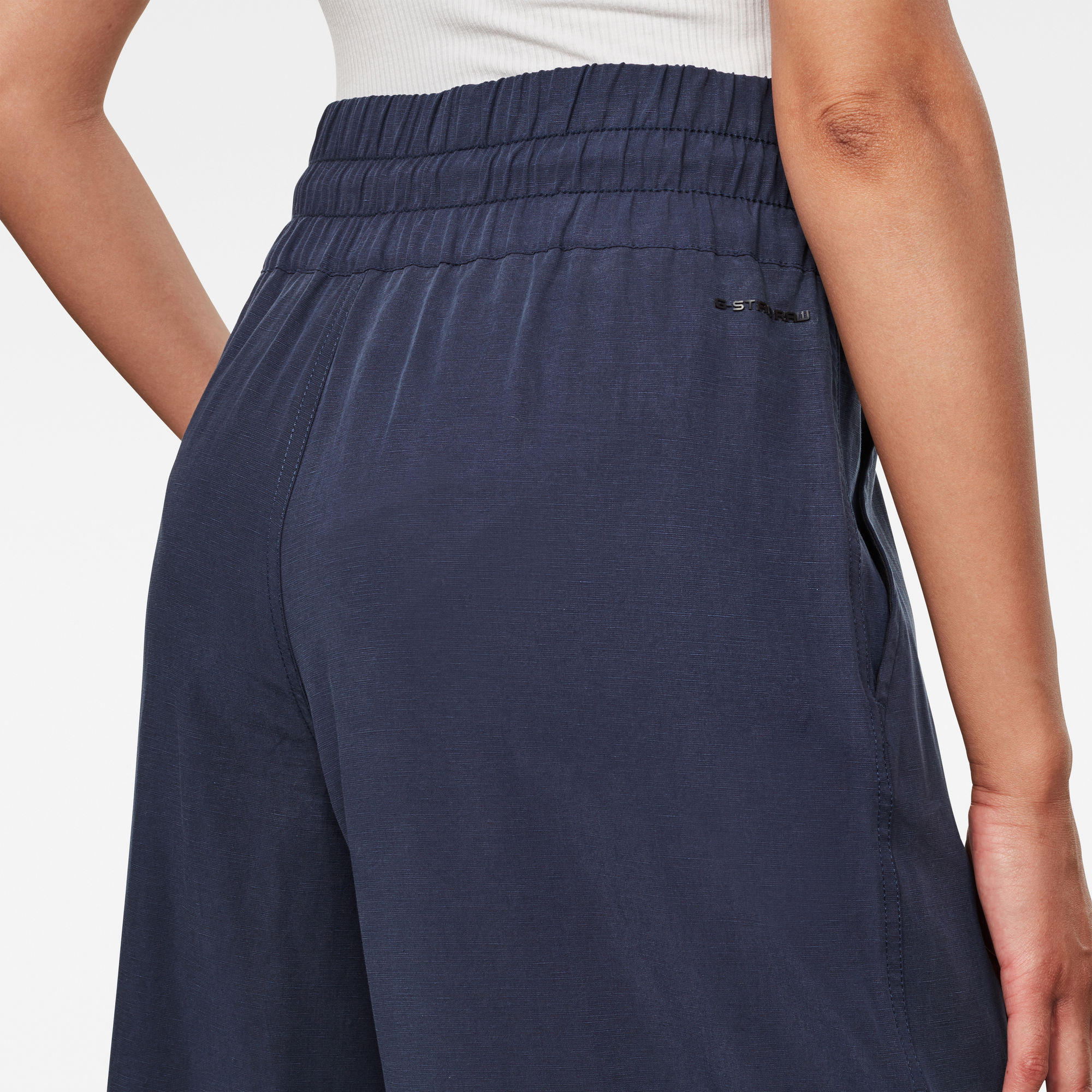 High Waist Culotte Hose | Dunkelblau | G-Star RAW®