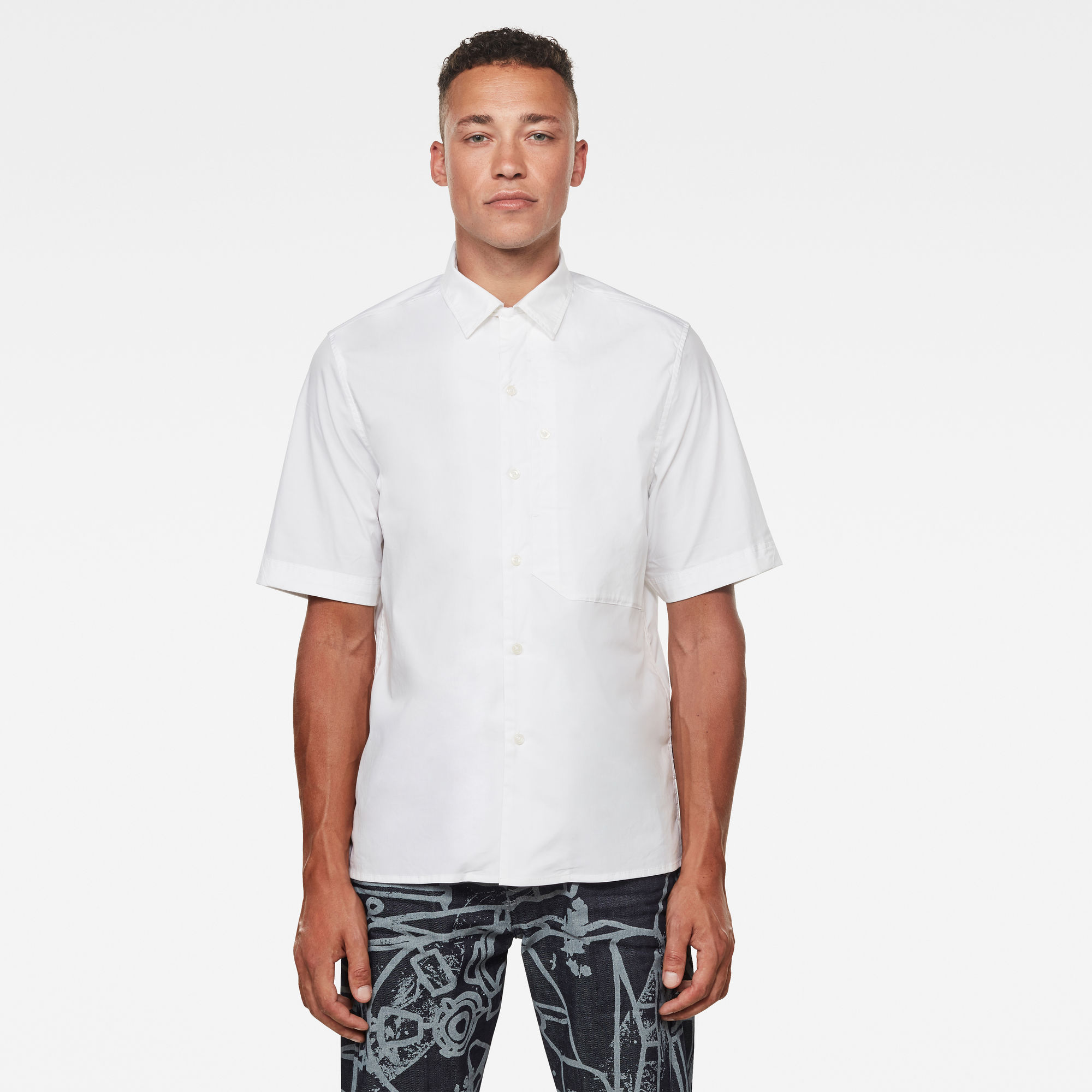 Stalt Service Shirt | White | G-Star RAW®