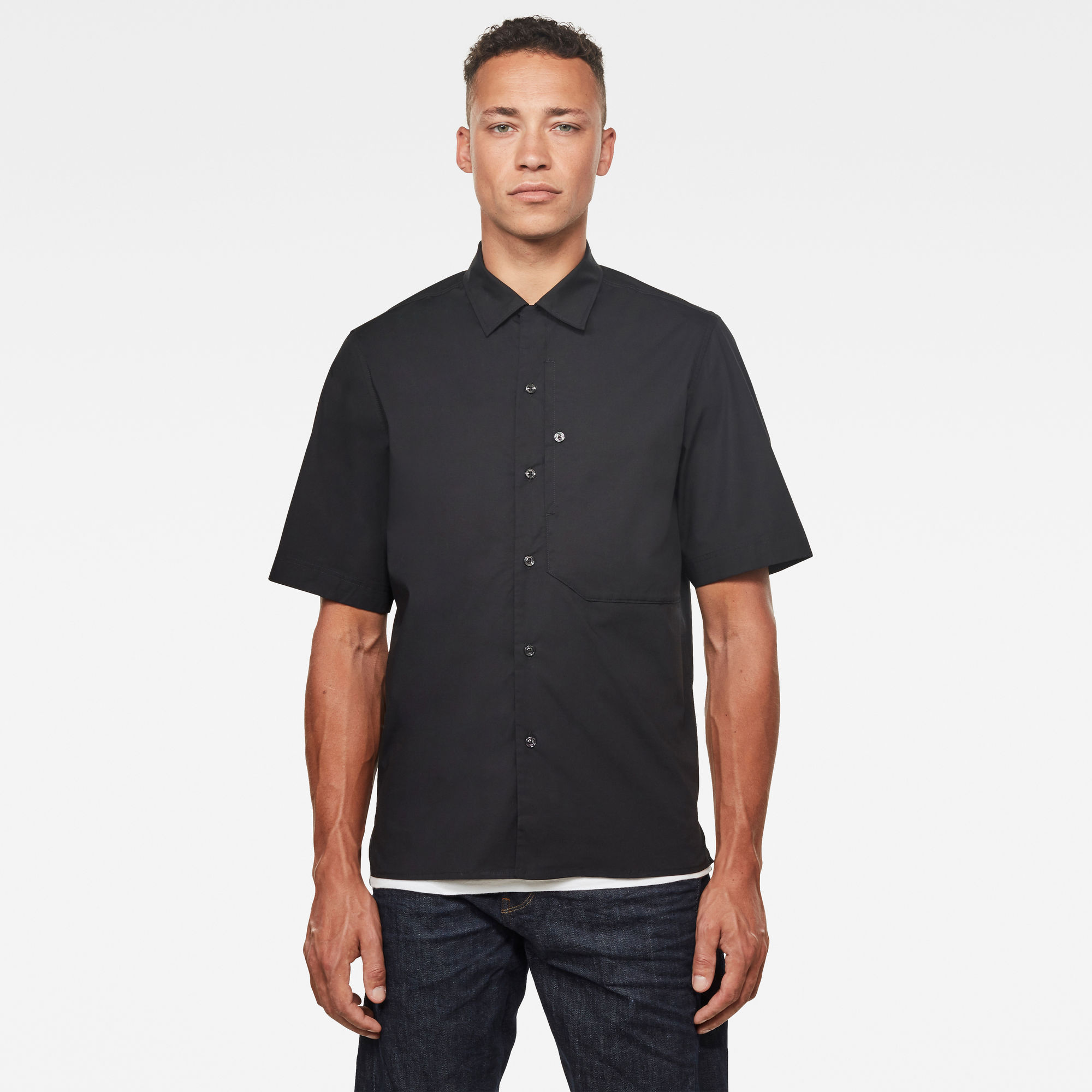 Stalt Service Shirt | Black | G-Star RAW®