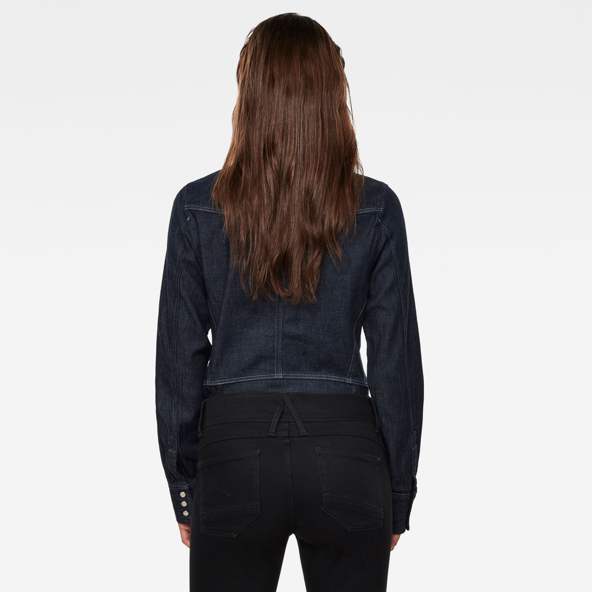 Western Kick Denim Slim Shirt | Dark blue | G-Star RAW®