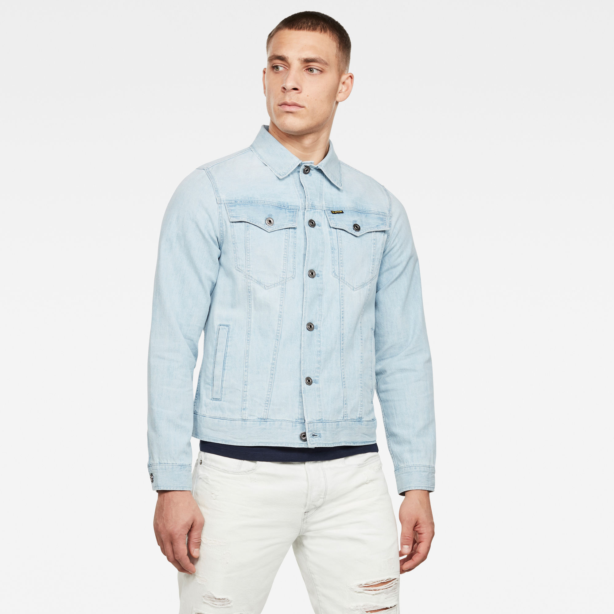 3301 Slim Jacket | Light blue | G-Star RAW®