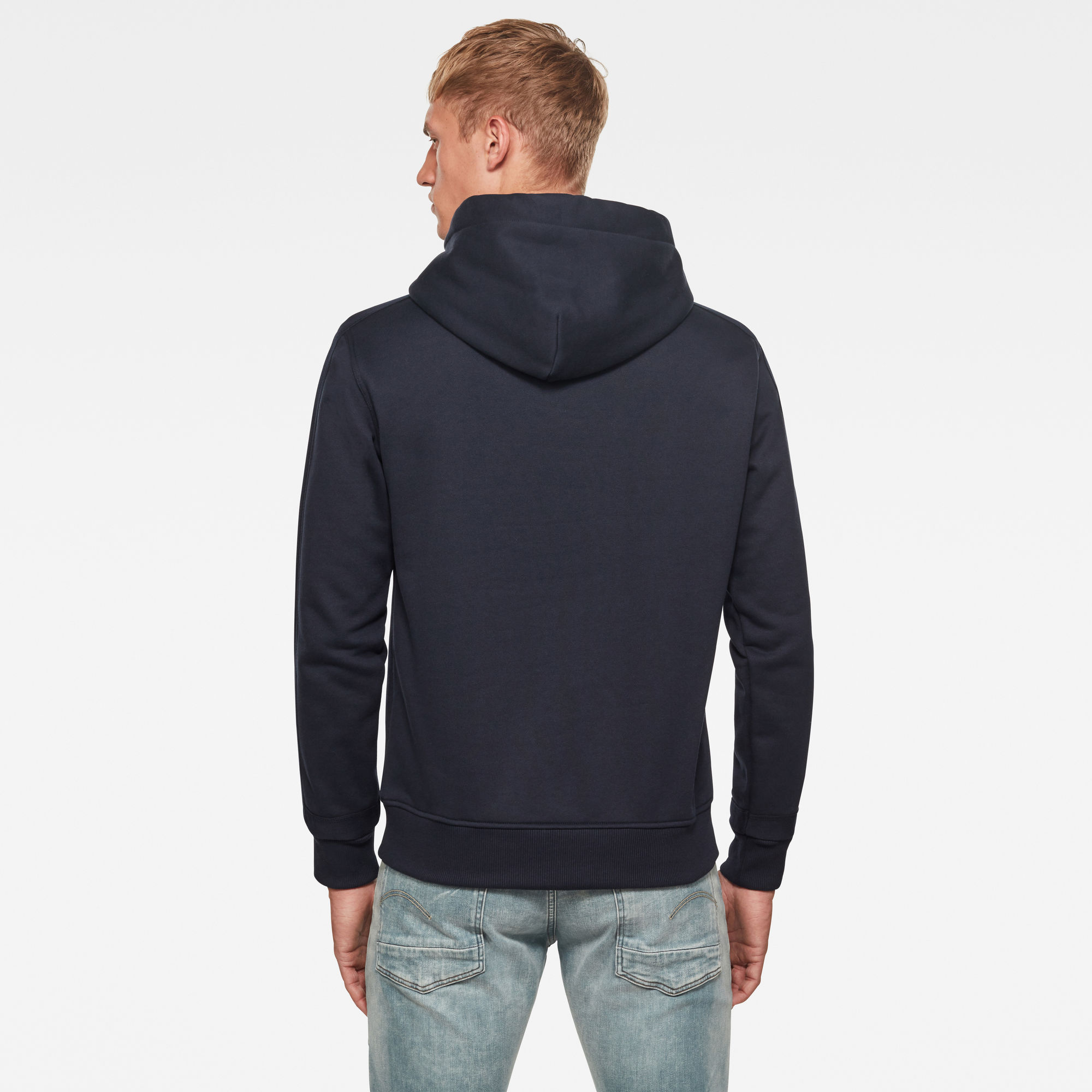 Tech Sleeve Hoodie | Dark blue | G-Star RAW®