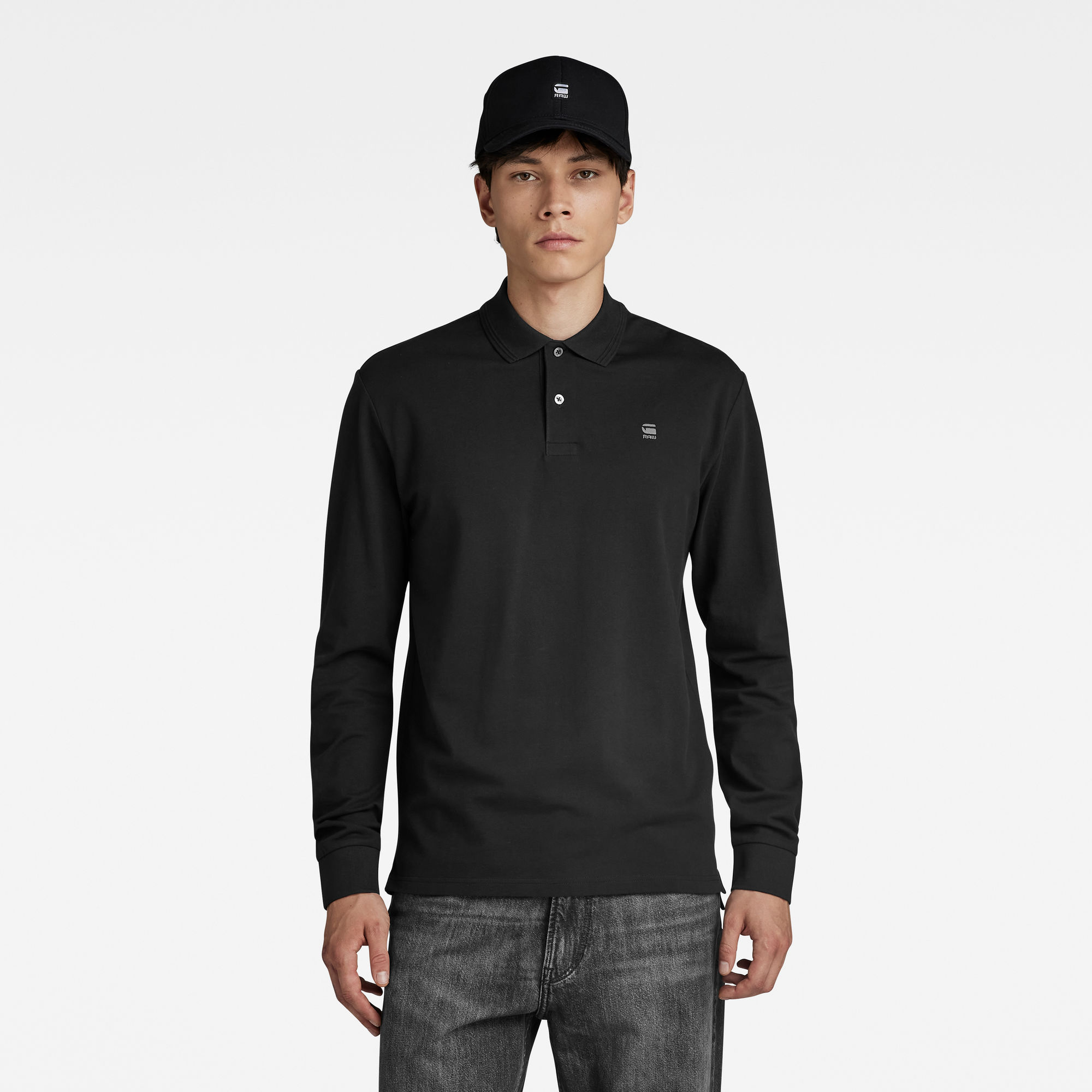 Dunda Core Polo | Dark Black | G-Star RAW®