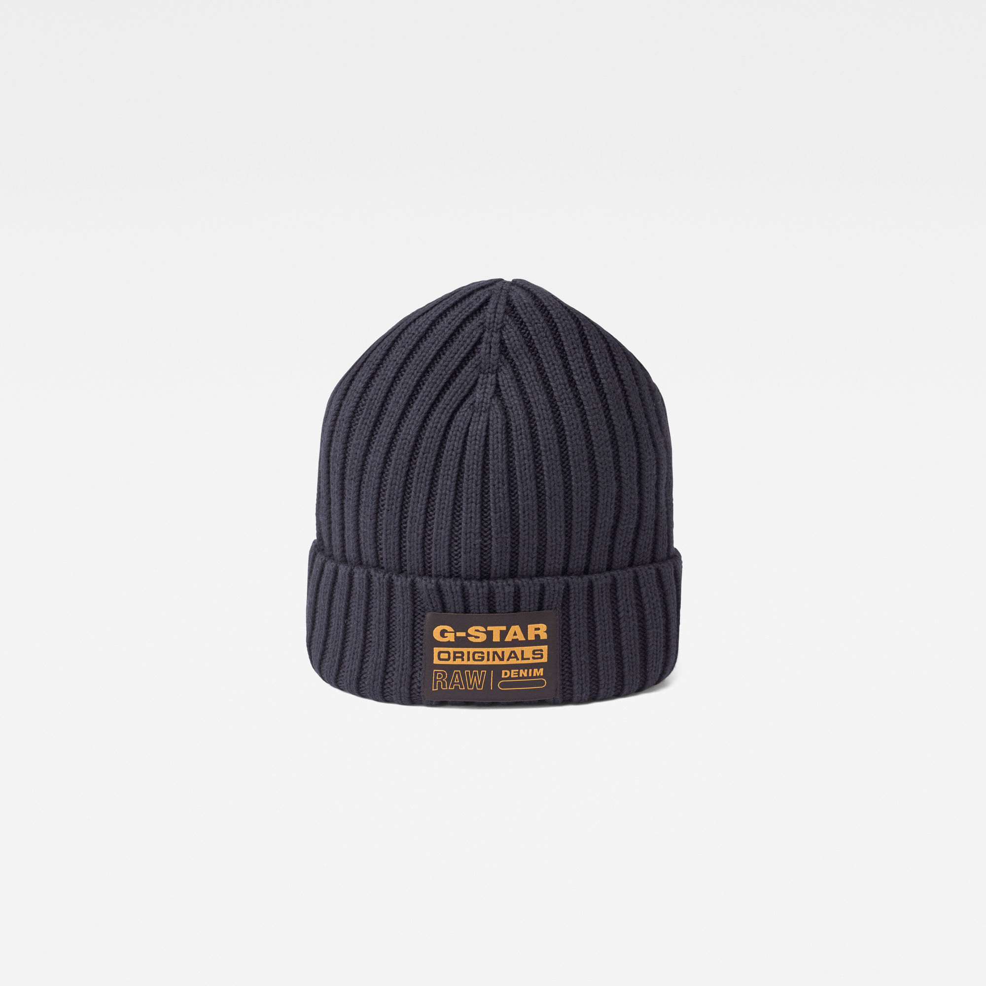 Rib Beanie | Dark blue | G-Star RAW®