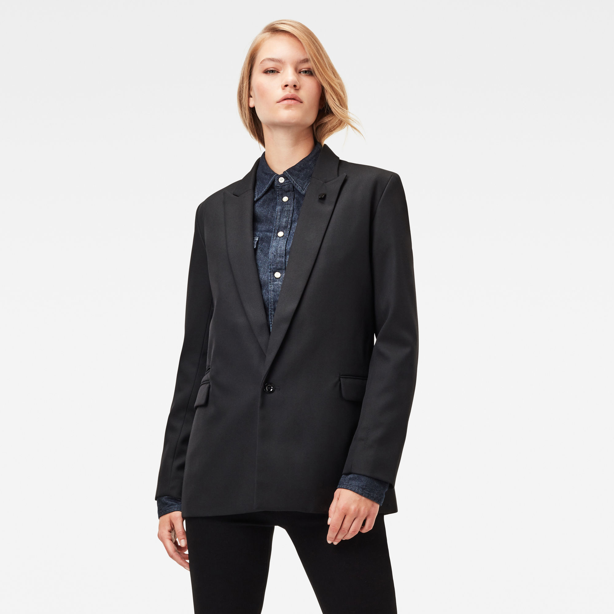 Classic Boyfriend Blazer | Black | G-Star RAW®