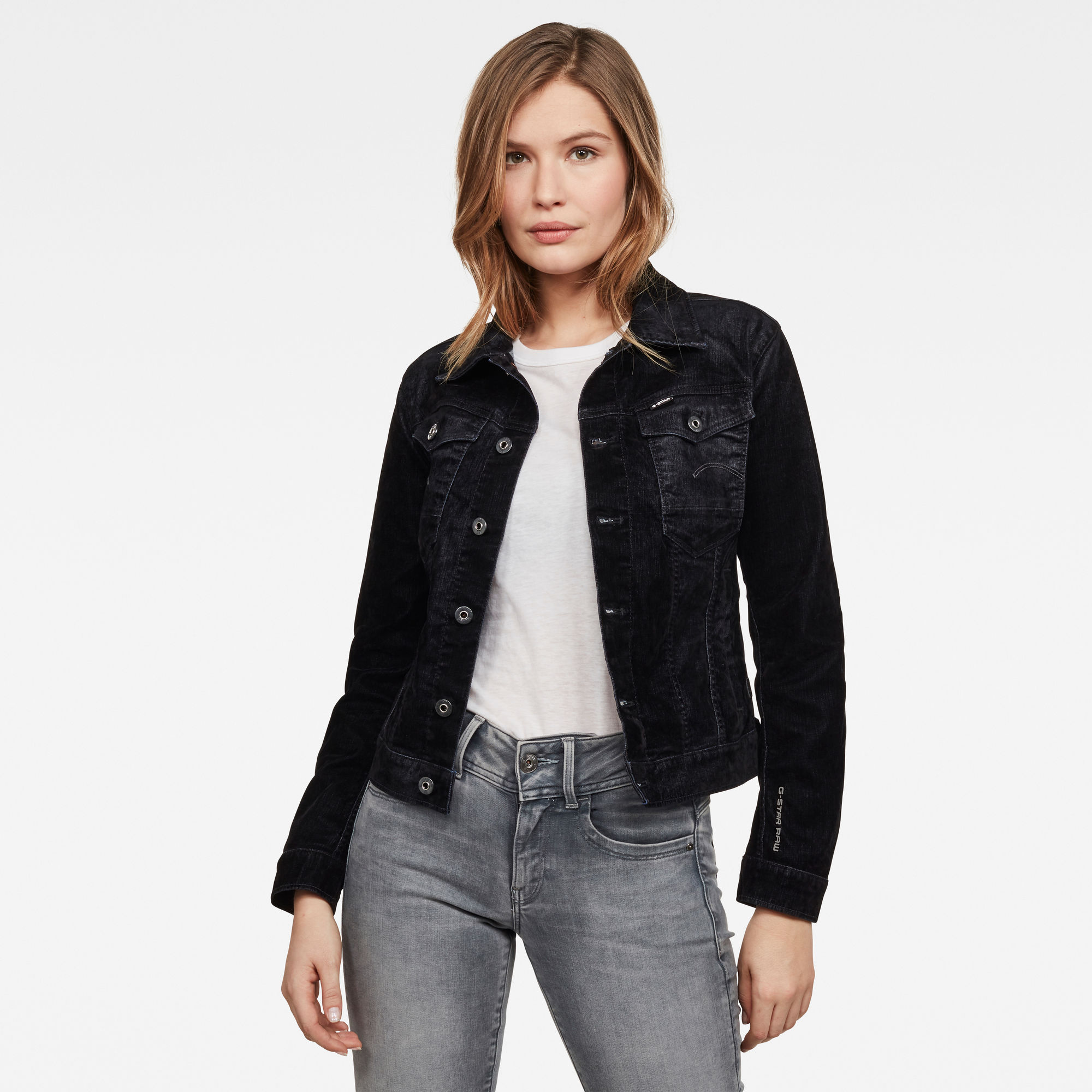 Arc Slim Denim Jacket | Black | G-Star RAW®
