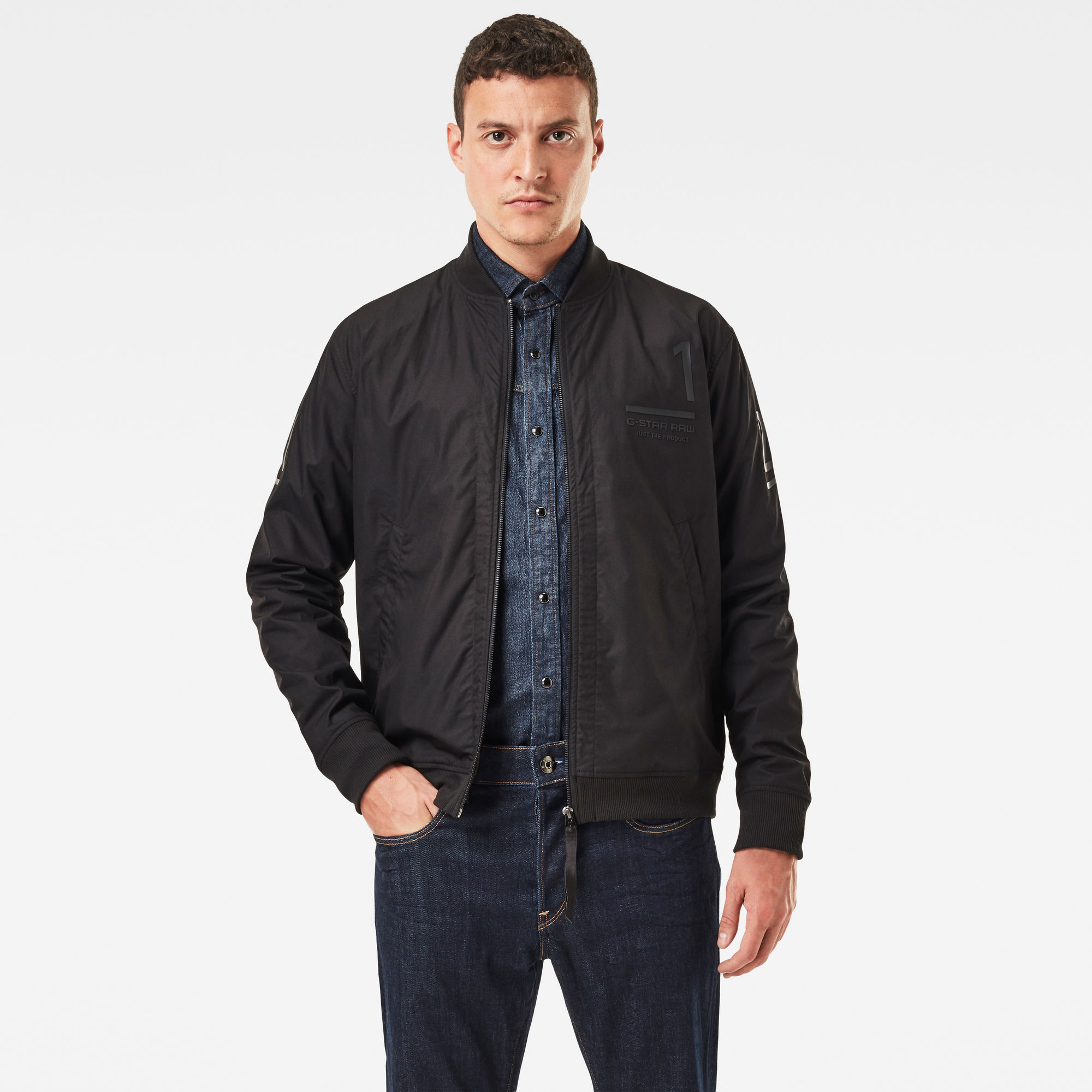 Baseball Zip Through Jacket | Black | G-Star RAW®
