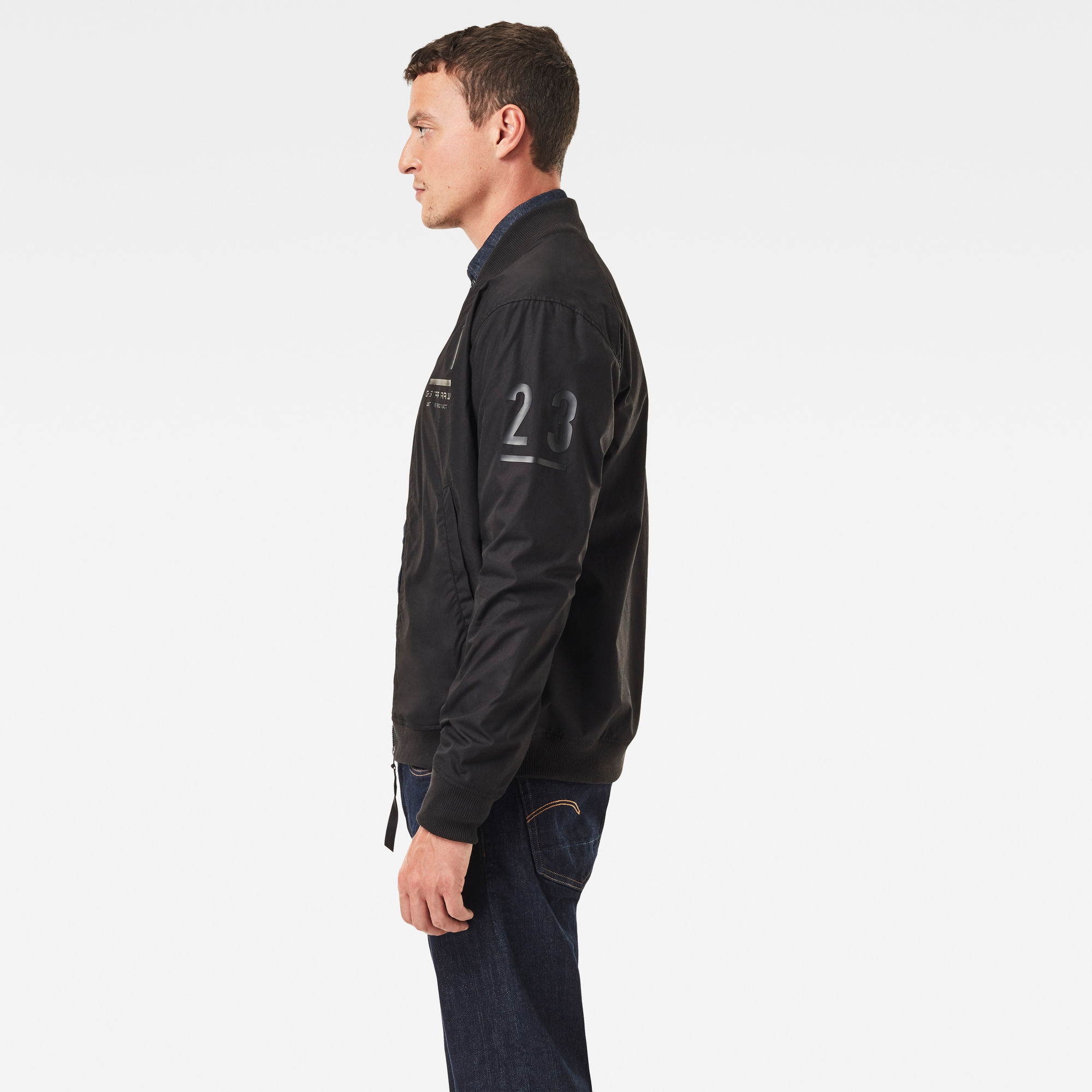 Baseball Zip Through Jacket | Black | G-Star RAW®