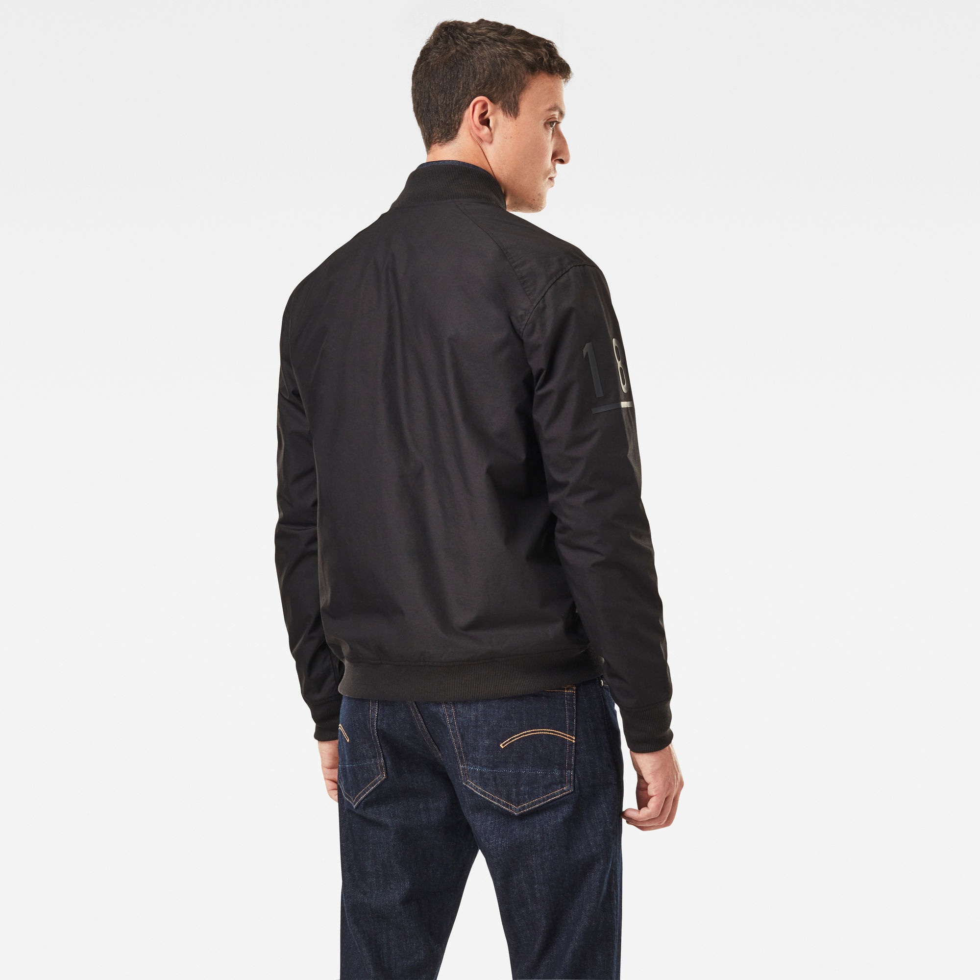 Baseball Zip Through Jacket | Black | G-Star RAW®