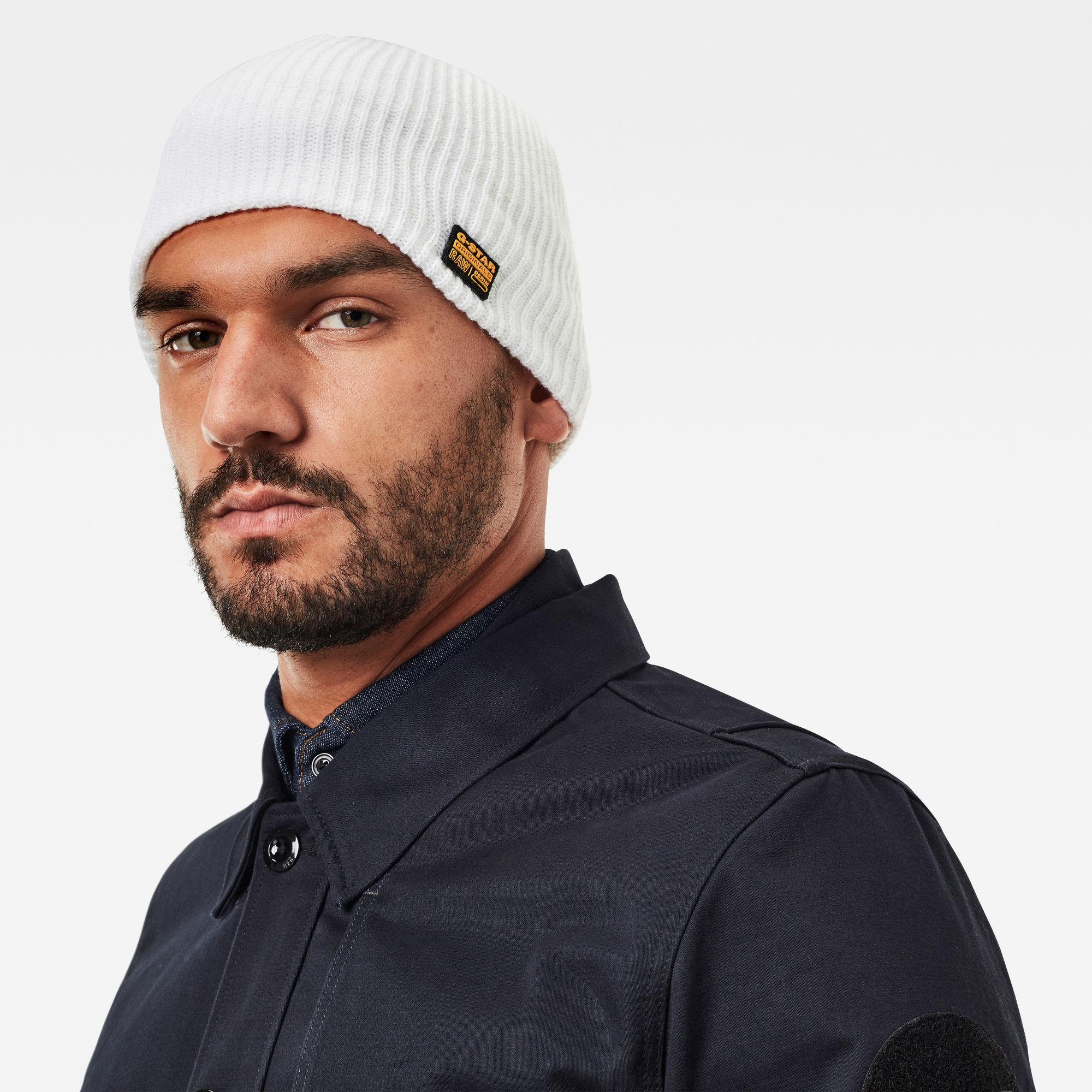 Cart Beanie | White | G-Star RAW®