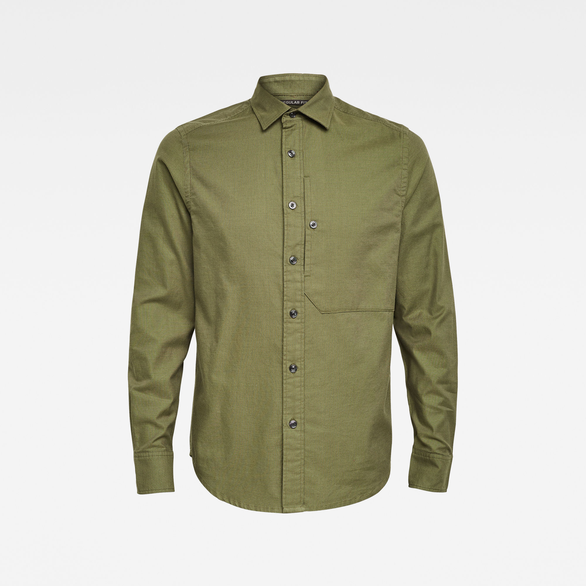 Stalt Reg Patch Pocket Shirt | Green | G-Star RAW®