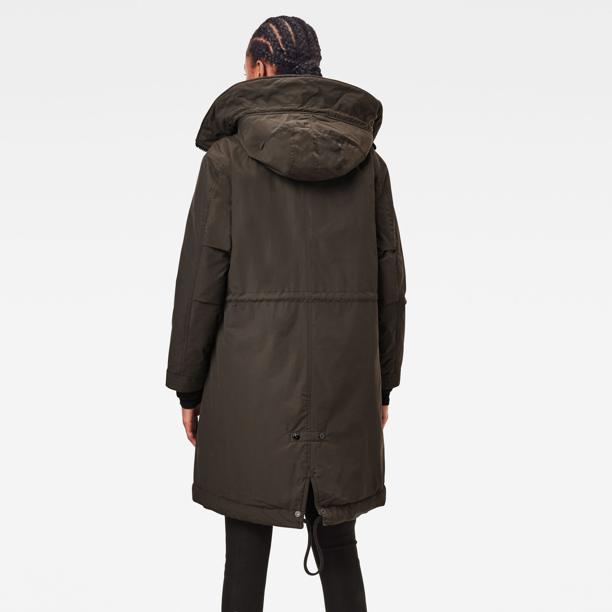 Hooded Padded Fishtail Parka | Grey | G-Star RAW®