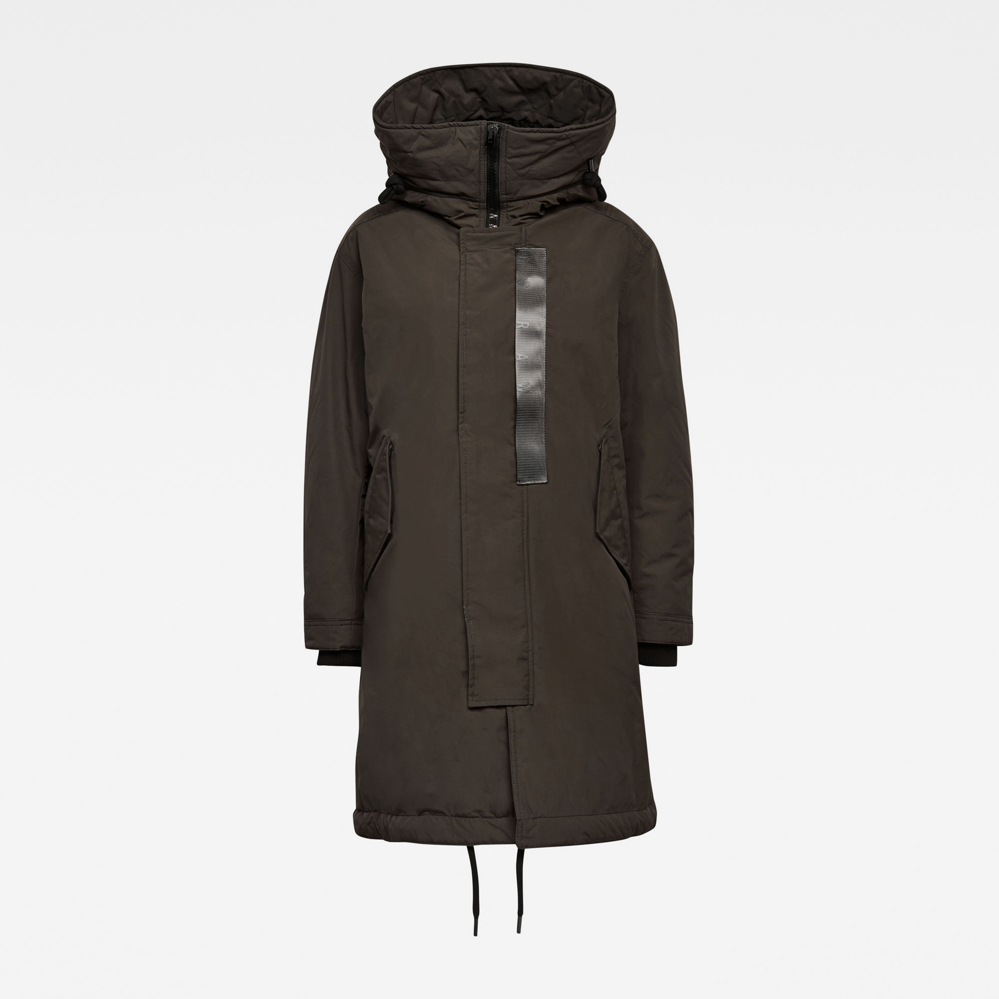 Hooded Padded Fishtail Parka | Grey | G-Star RAW®