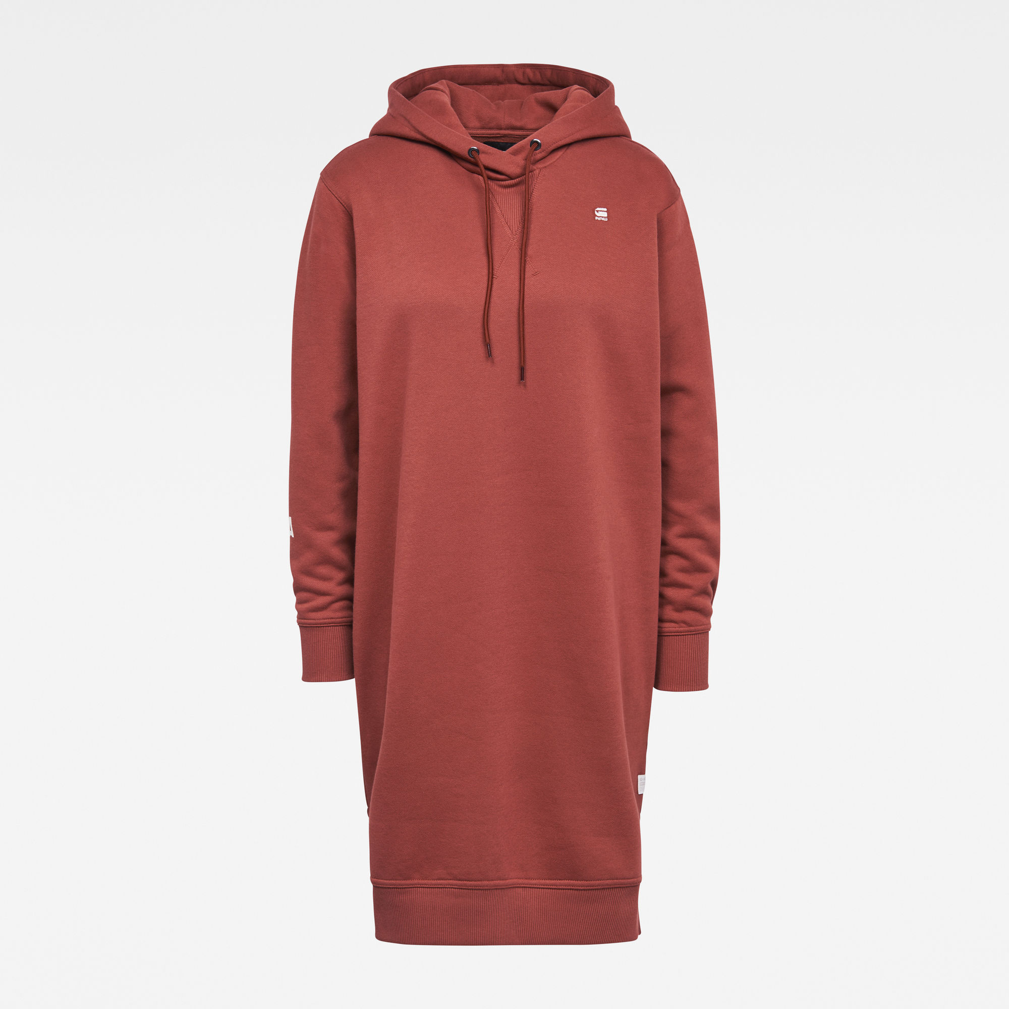 The Graphic Text Boyfriend Hooded Sweater | Red | G-Star RAW®