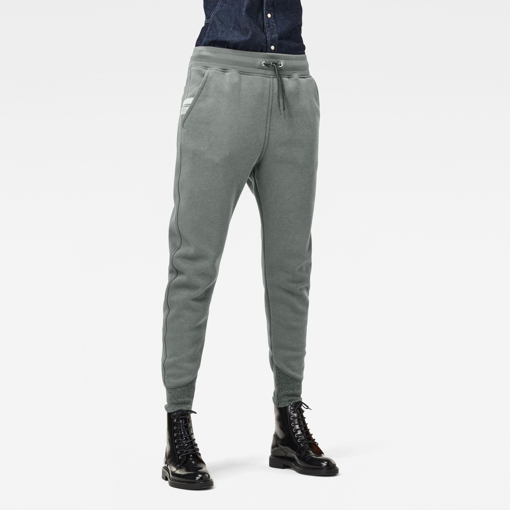 Premium Core 3D Tapered Sweatpants | Grey | G-Star RAW®