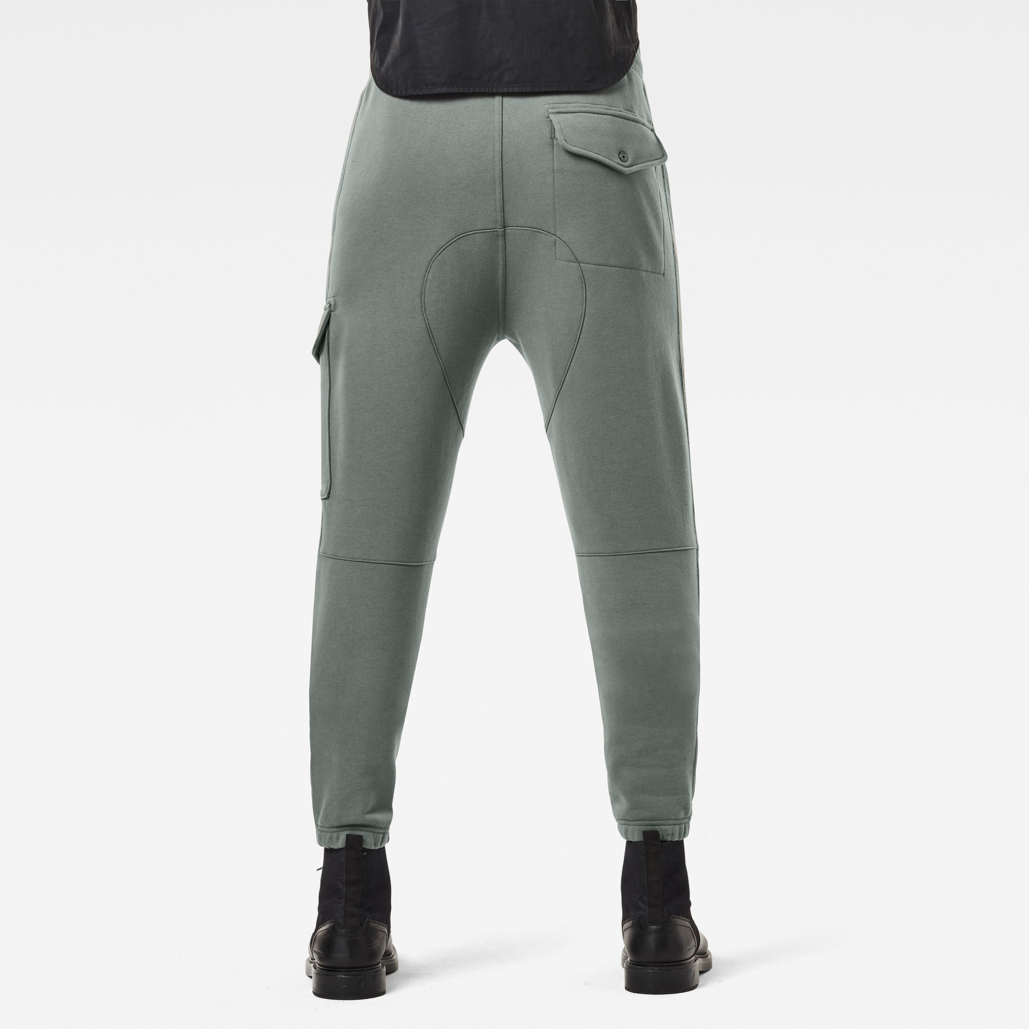 Side Stripe Utility Sweatpants | Grey | G-Star RAW®