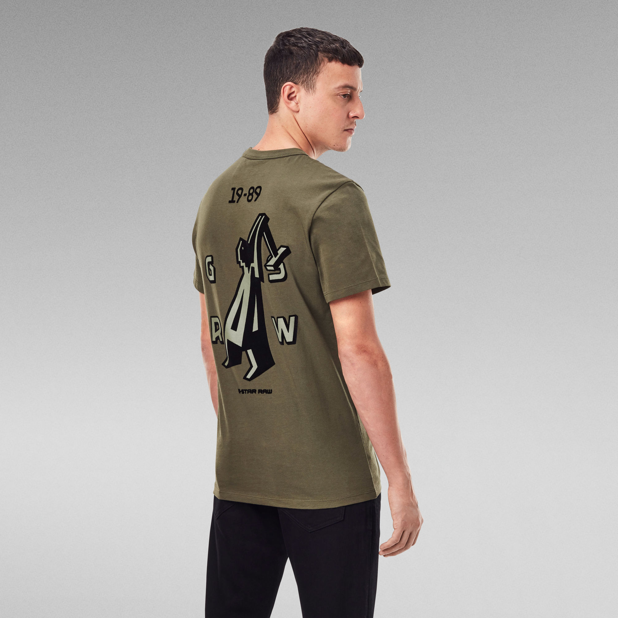 GS Raw Hammer T-Shirt | Green | G-Star RAW®