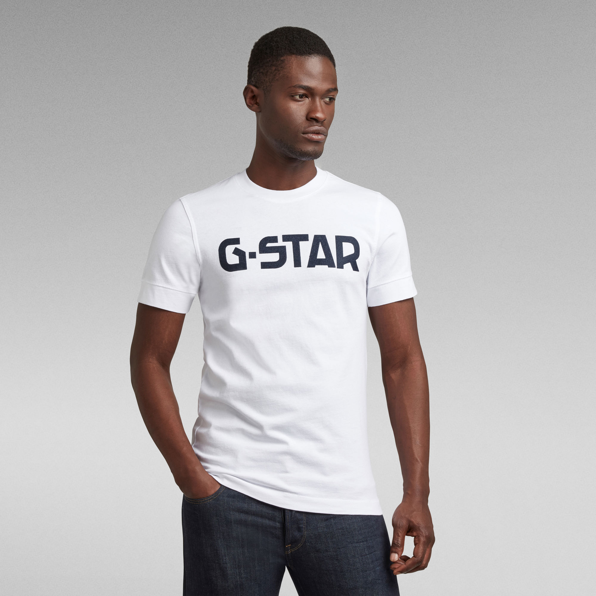 T-shirt Originals Logo | White | G-Star RAW®
