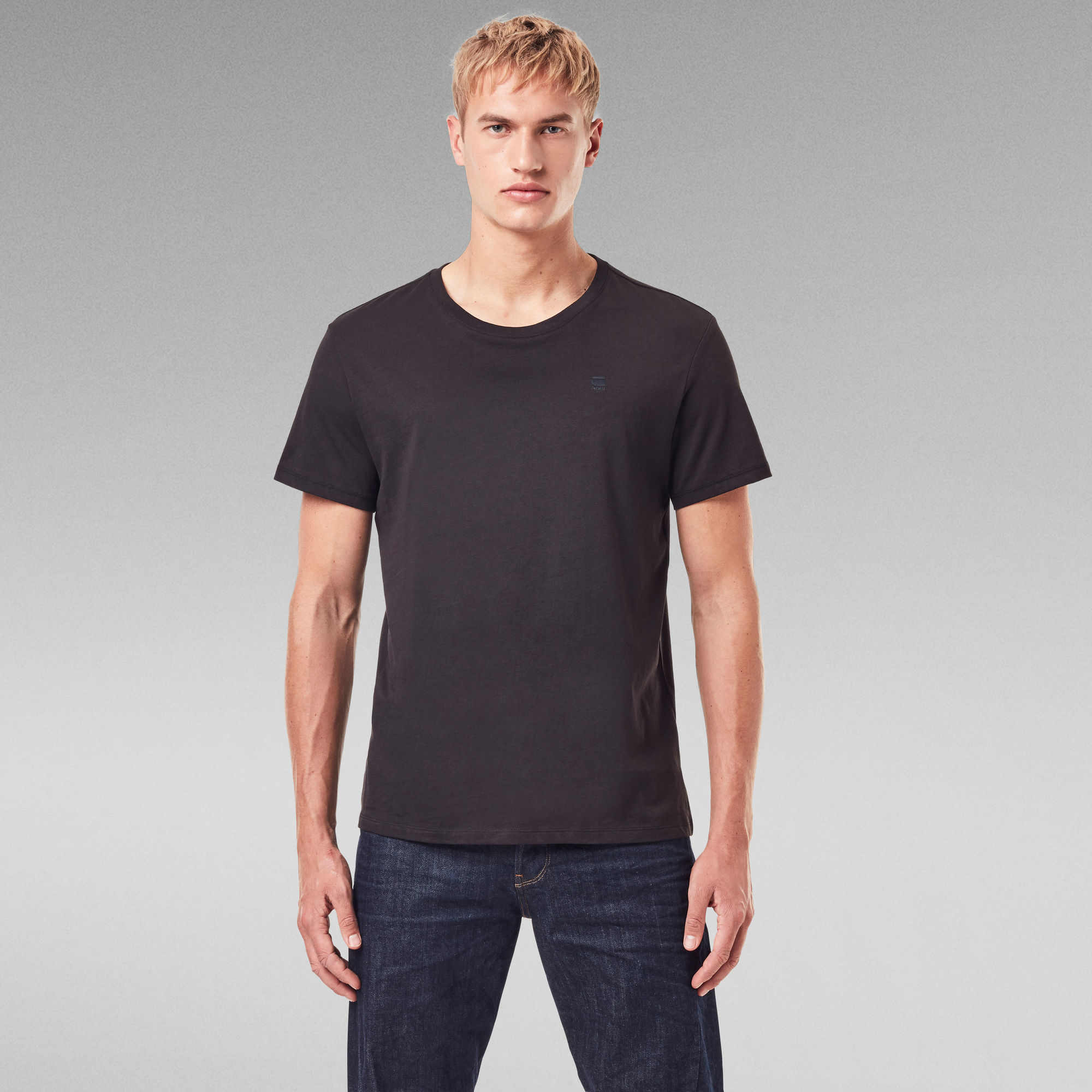 Basic Heather T-Shirt 2-Pack | Black | G-Star RAW®